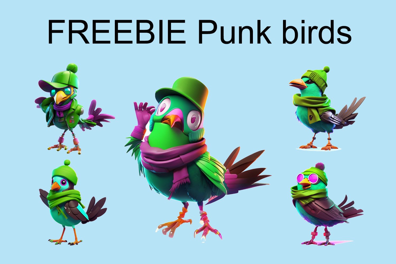 Punk Birds - Payhip