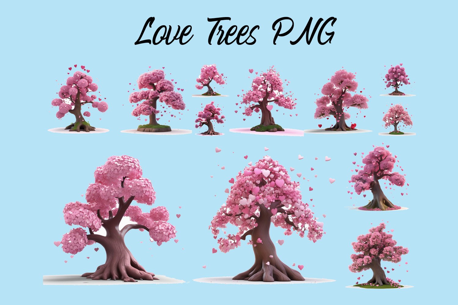 Love Trees PNG - Payhip