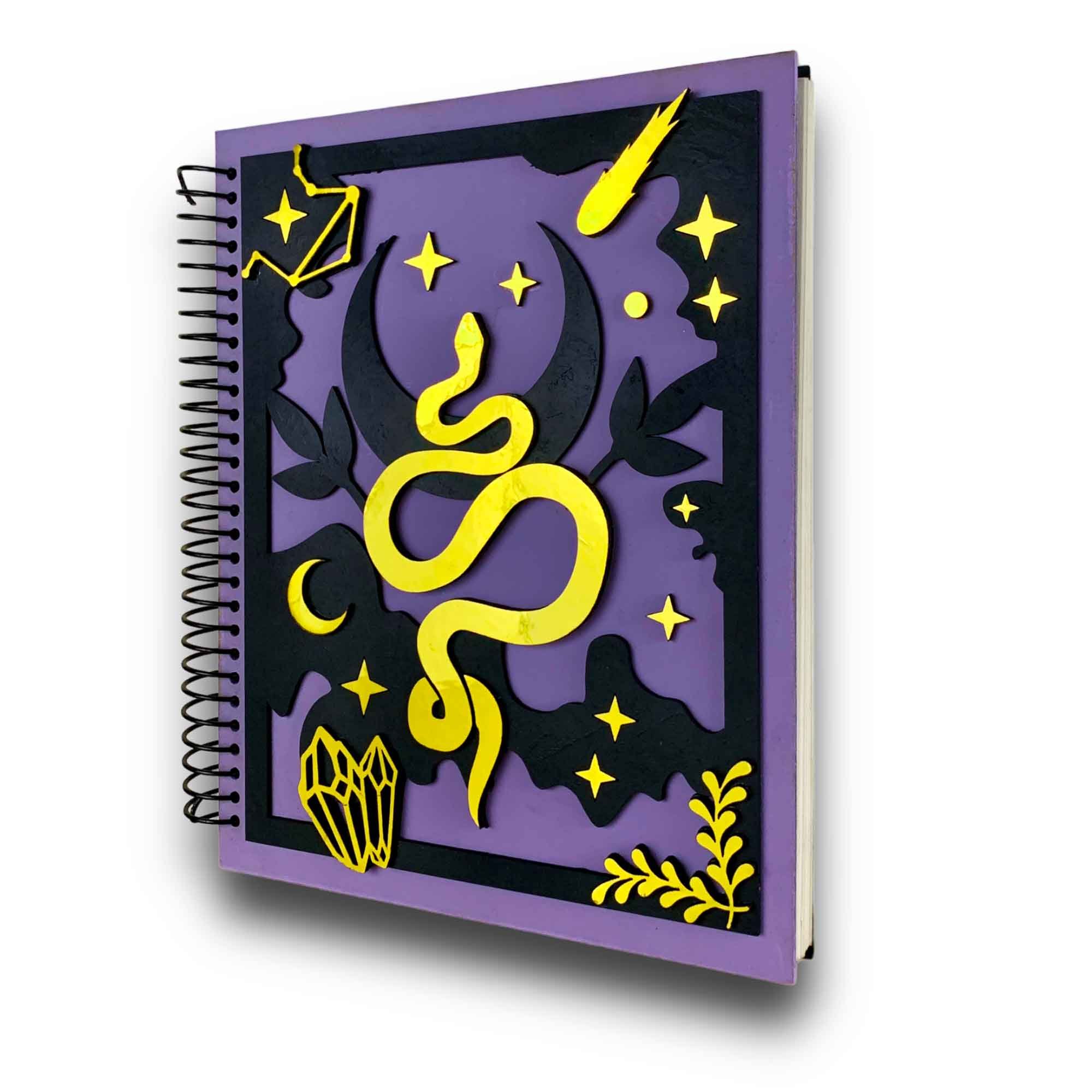 Harry Potter & the Golden Snitch Notebook Journal Cover Laser Cut Files ...