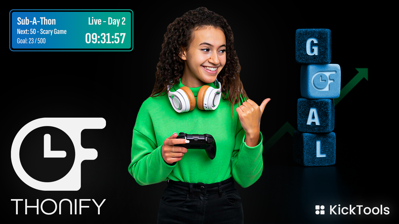 Thonify - Kick Subathon Widget - Payhip