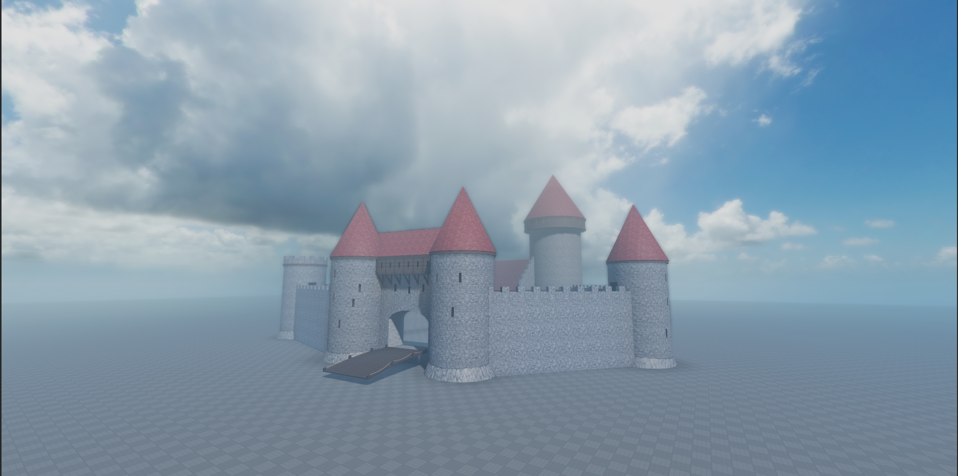 FREE Castle Model – Medieval Starter Asset for Roblox