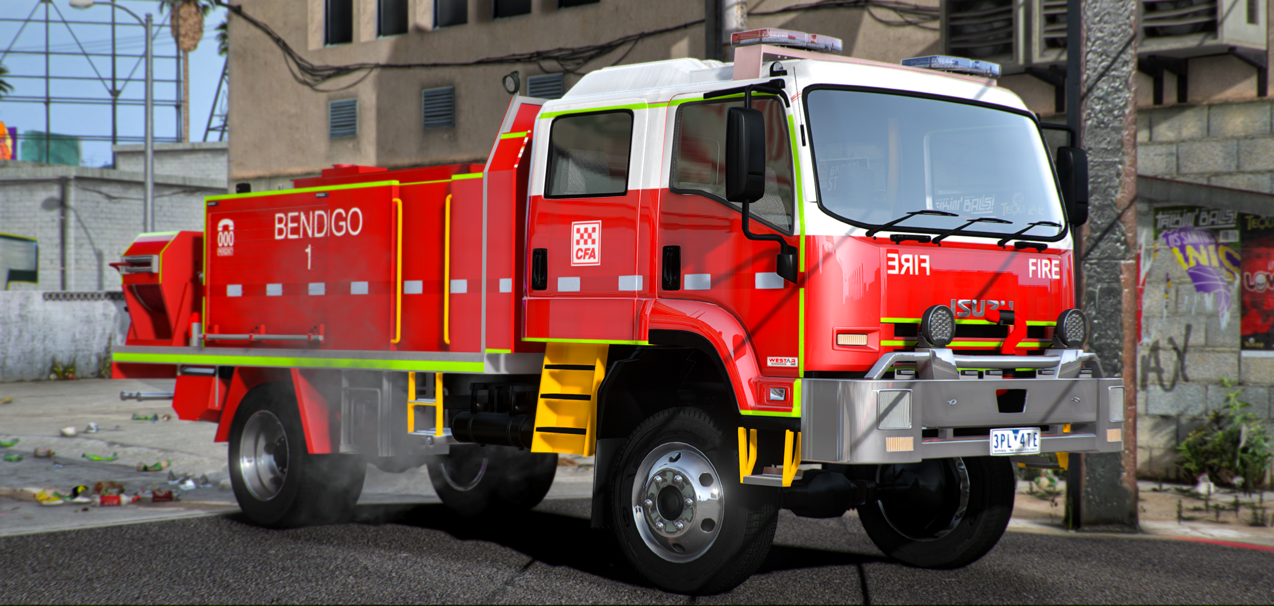 Isuzu Fire Truck [Non ELS] - Payhip
