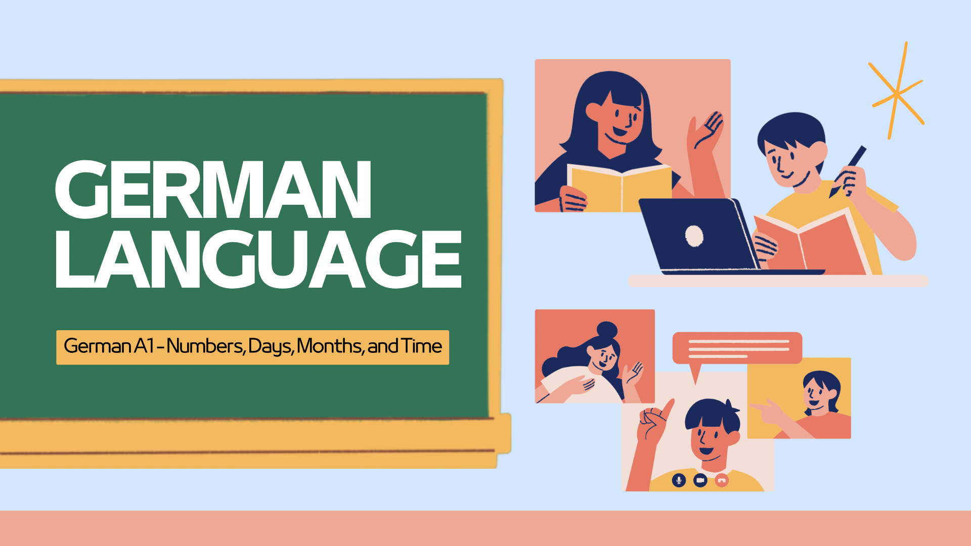 German A1 Numbers, Days, Months & Time (Revision Slides) - Payhip