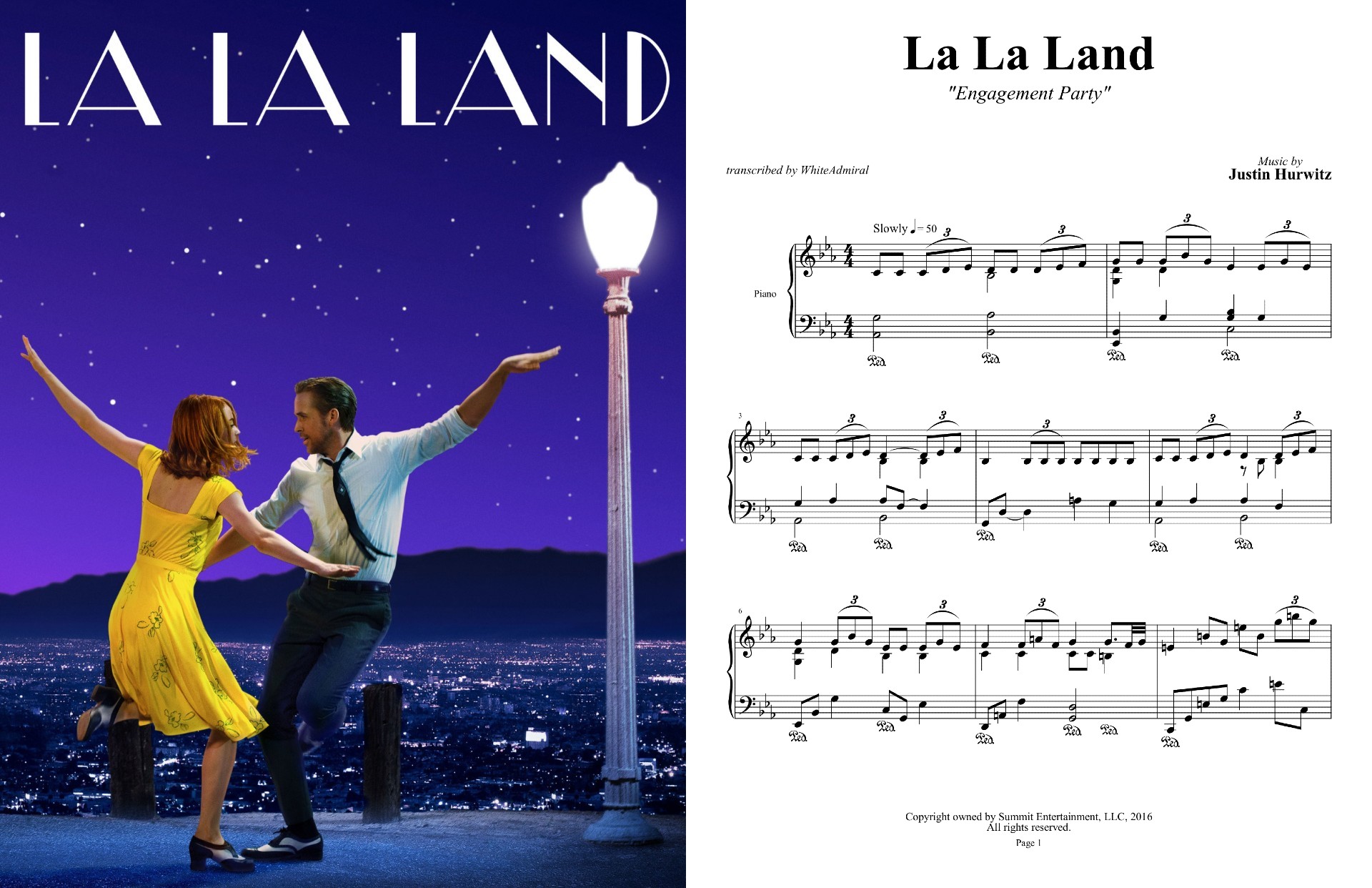 La La Land "Engagement Party" - Justin Hurwitz