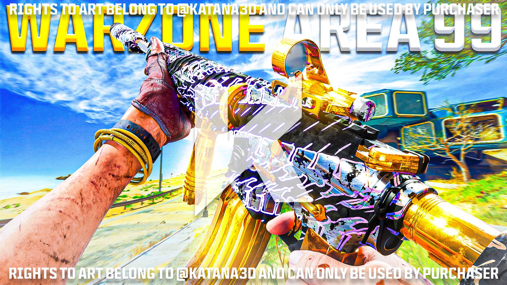COD/Warzone Thumbnail - Dark Spine XM4 (Text NO Text) - Payhip