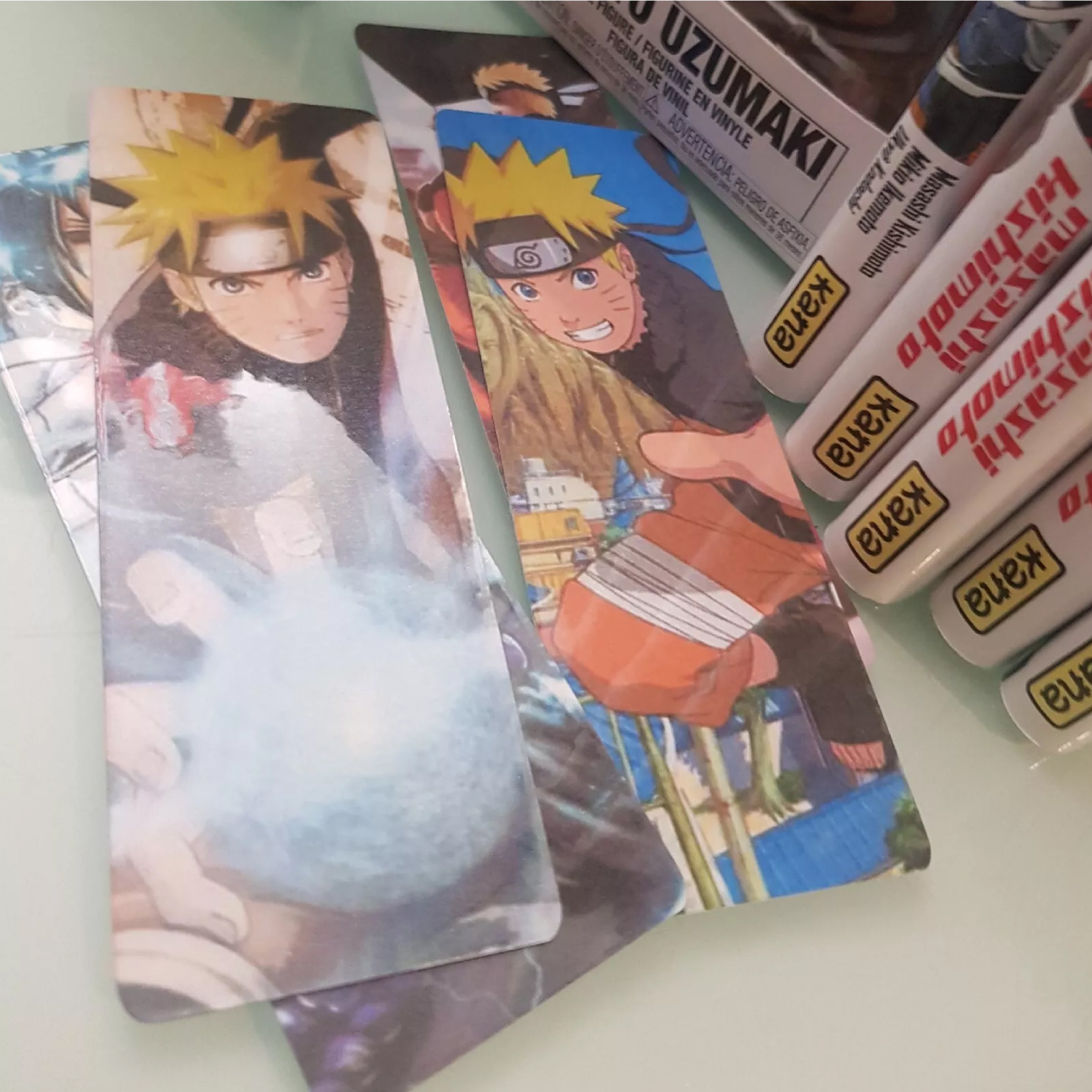Marque-pages Naruto : 8 Illustrations Manga en Papier 200gr V1 - 140 MM ...
