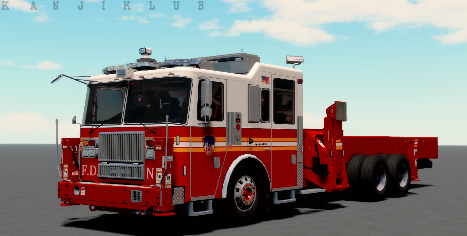 2023 Seagrave Tower Ladder Chassis FDNY - Payhip