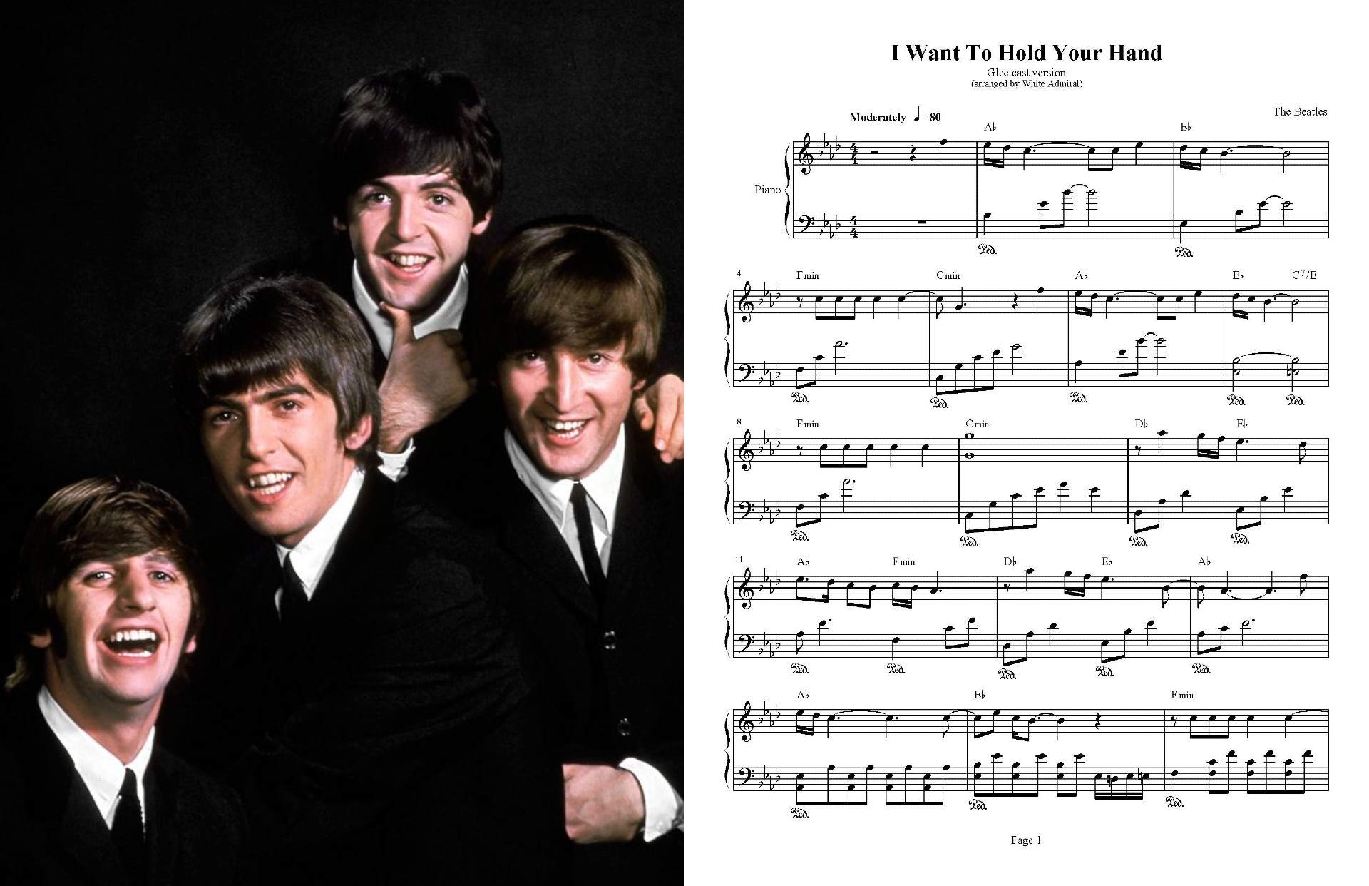I Want To Hold Your Hand - The Beatles (Glee Version)