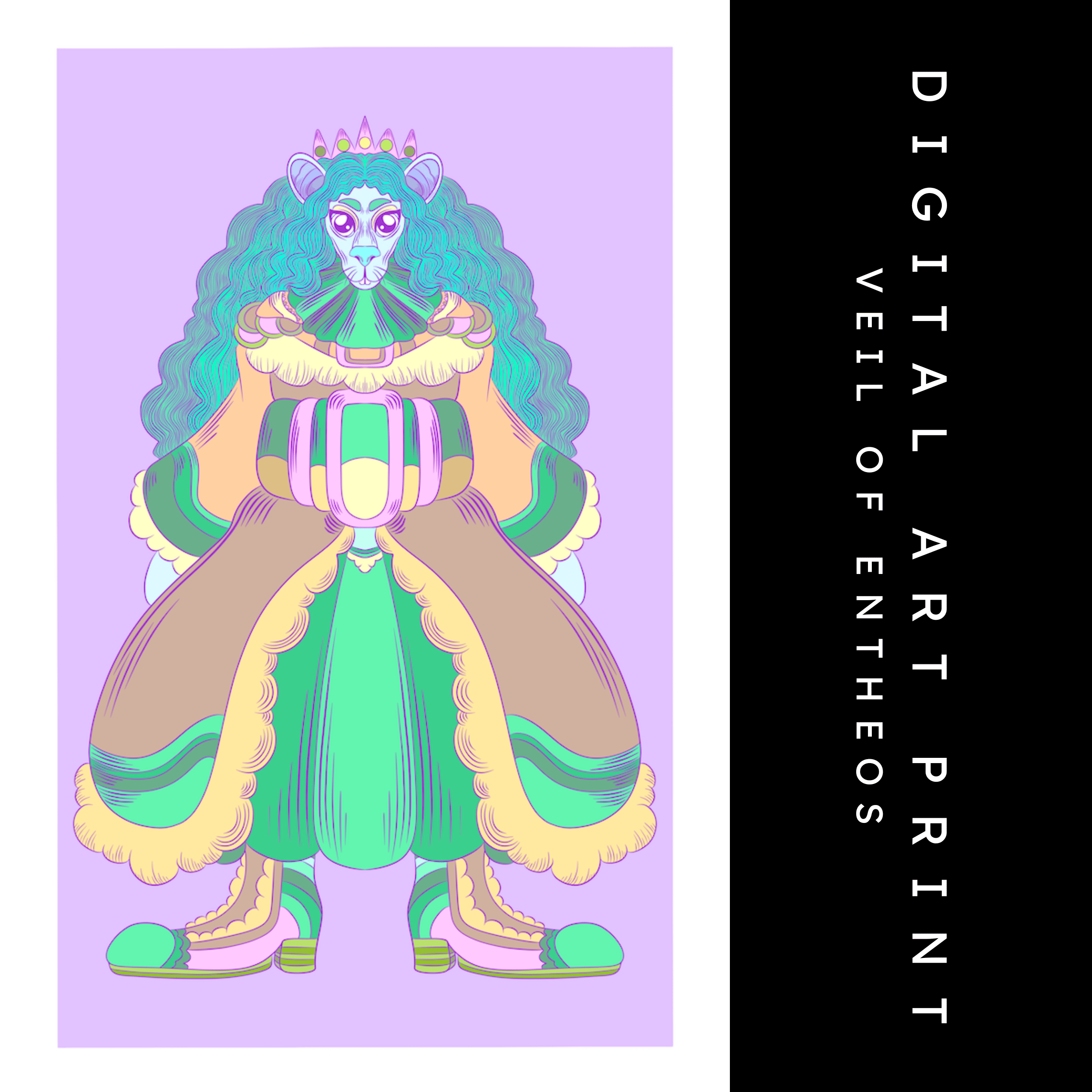 Princess Rat Digital Art Print - Payhip