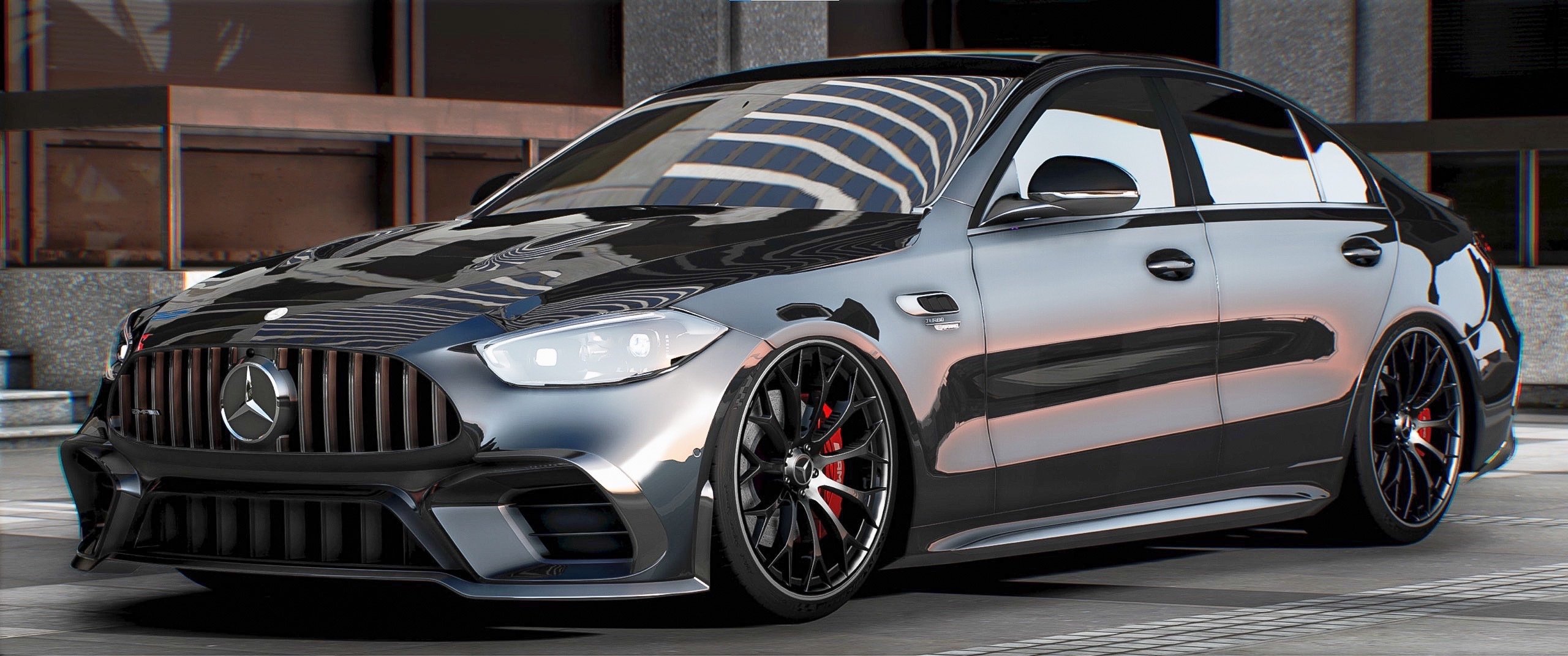 Mercedes-Benz C63s AMG 2023 Lowered (5 Seater) - Payhip