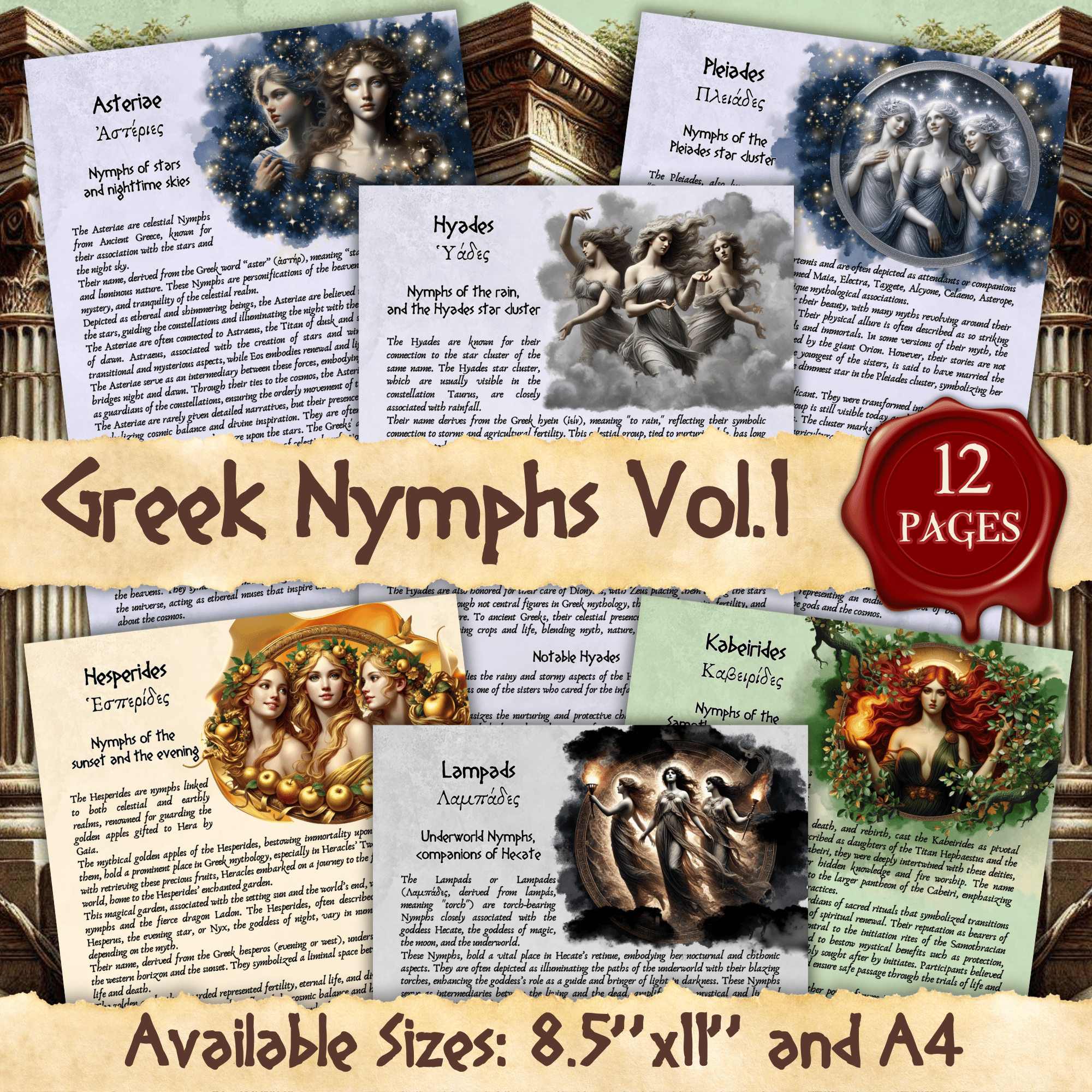 GREEK NYMPHS Vol.1 - Payhip