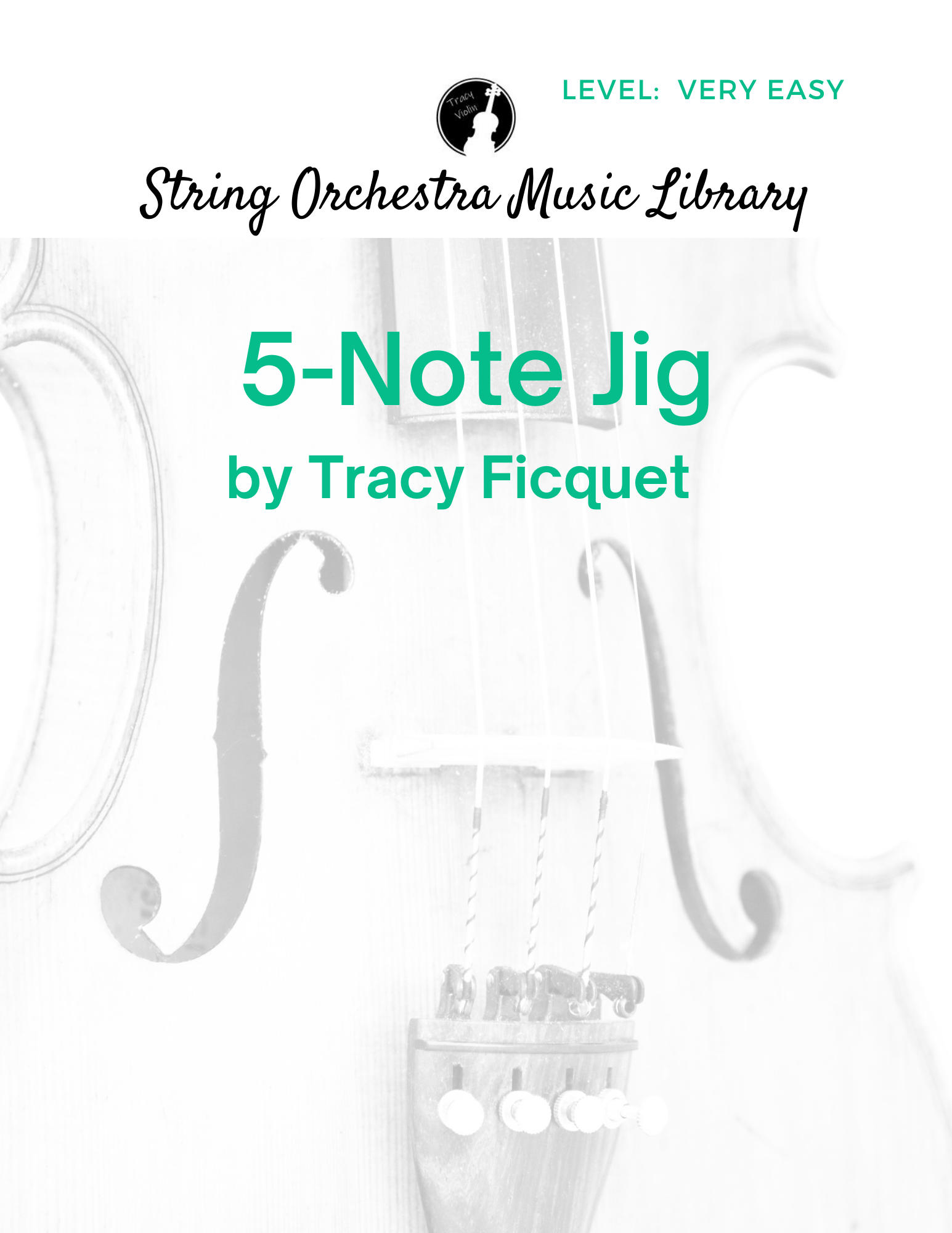 Easy Orchestra Sheet Music: 5-Note Jig | Original Composition