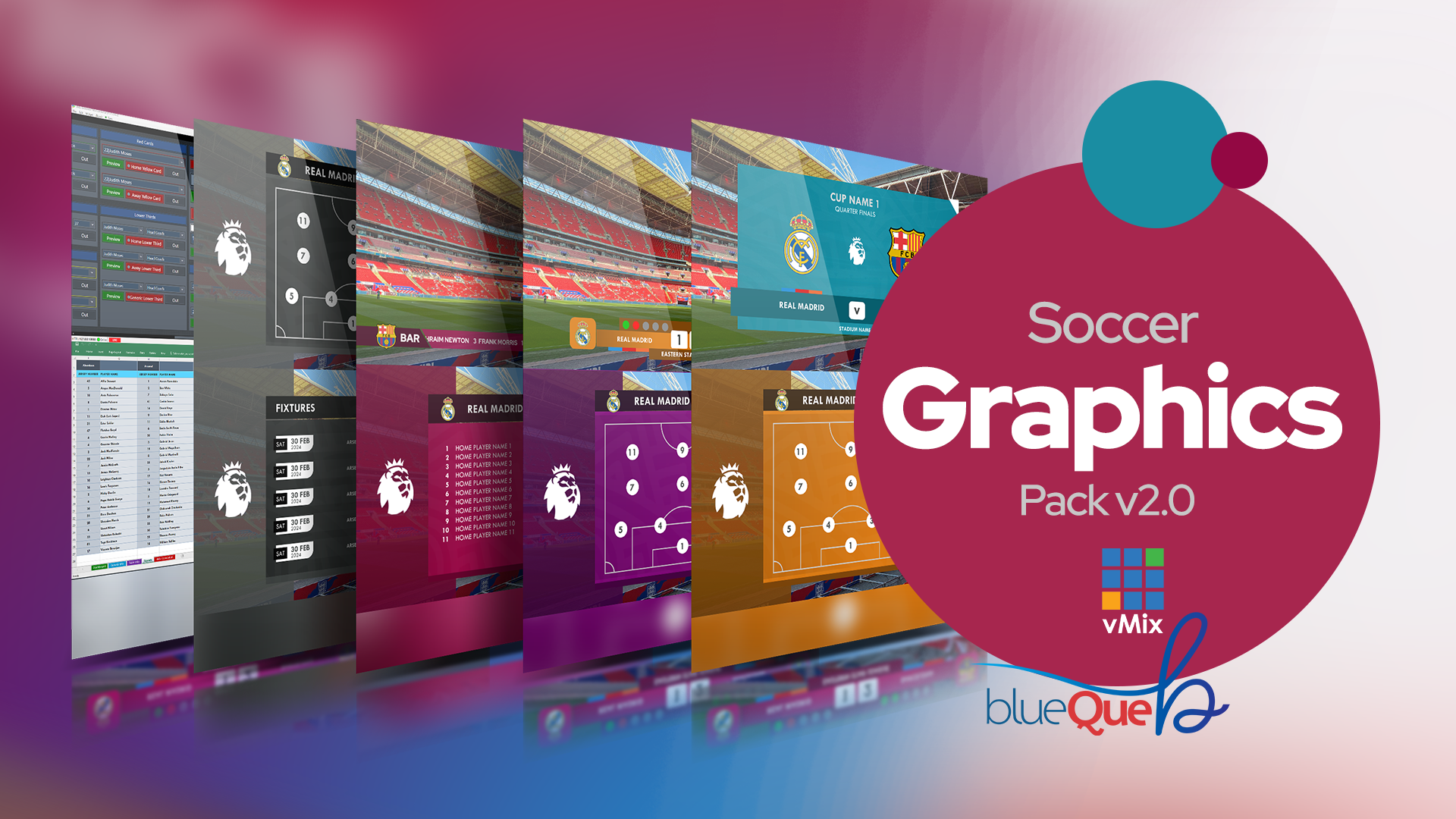 Soccer Graphics Pack for vMix v2.0 - Payhip