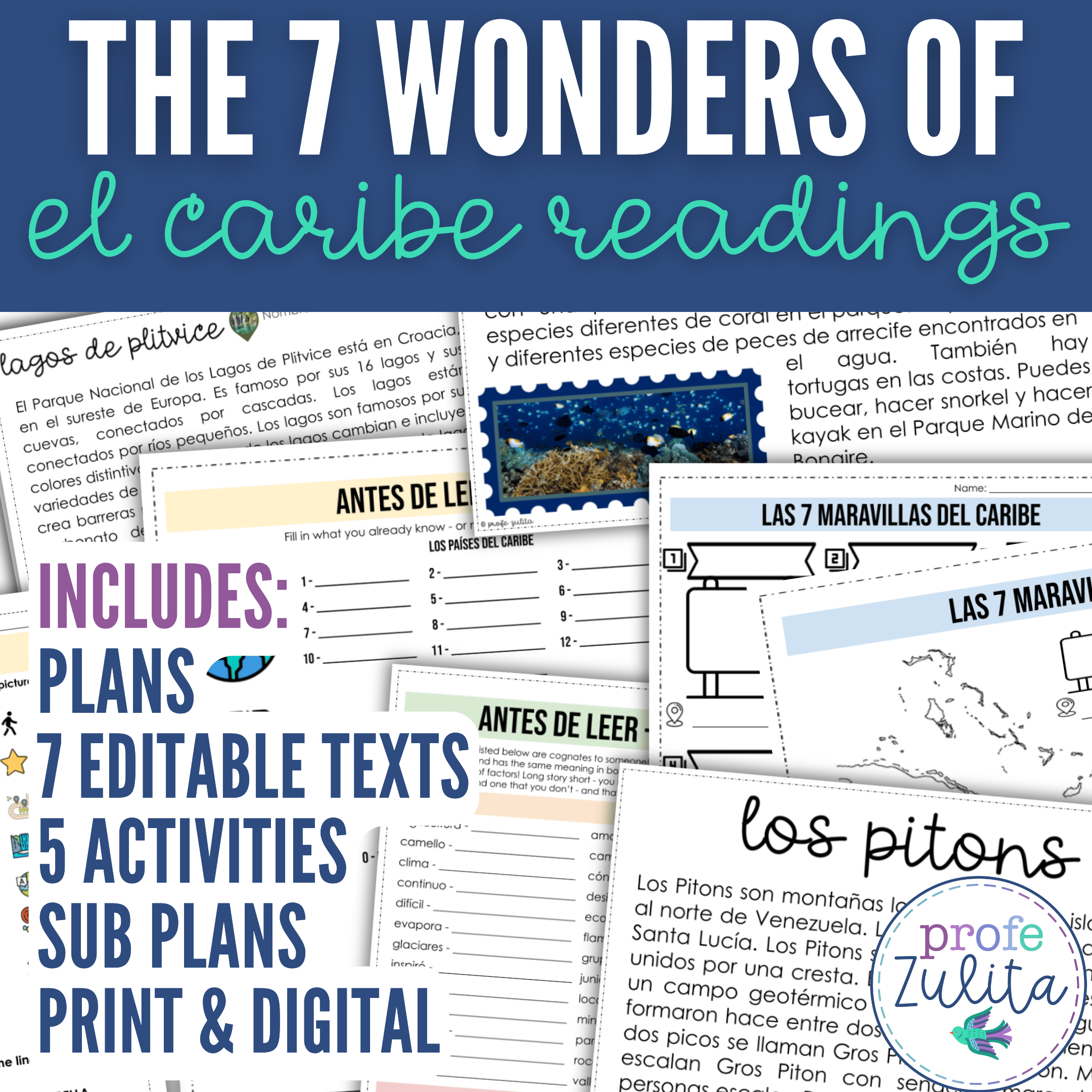 32 Women's History Month Biographies in Spanish - Gallery Walk - Payhip