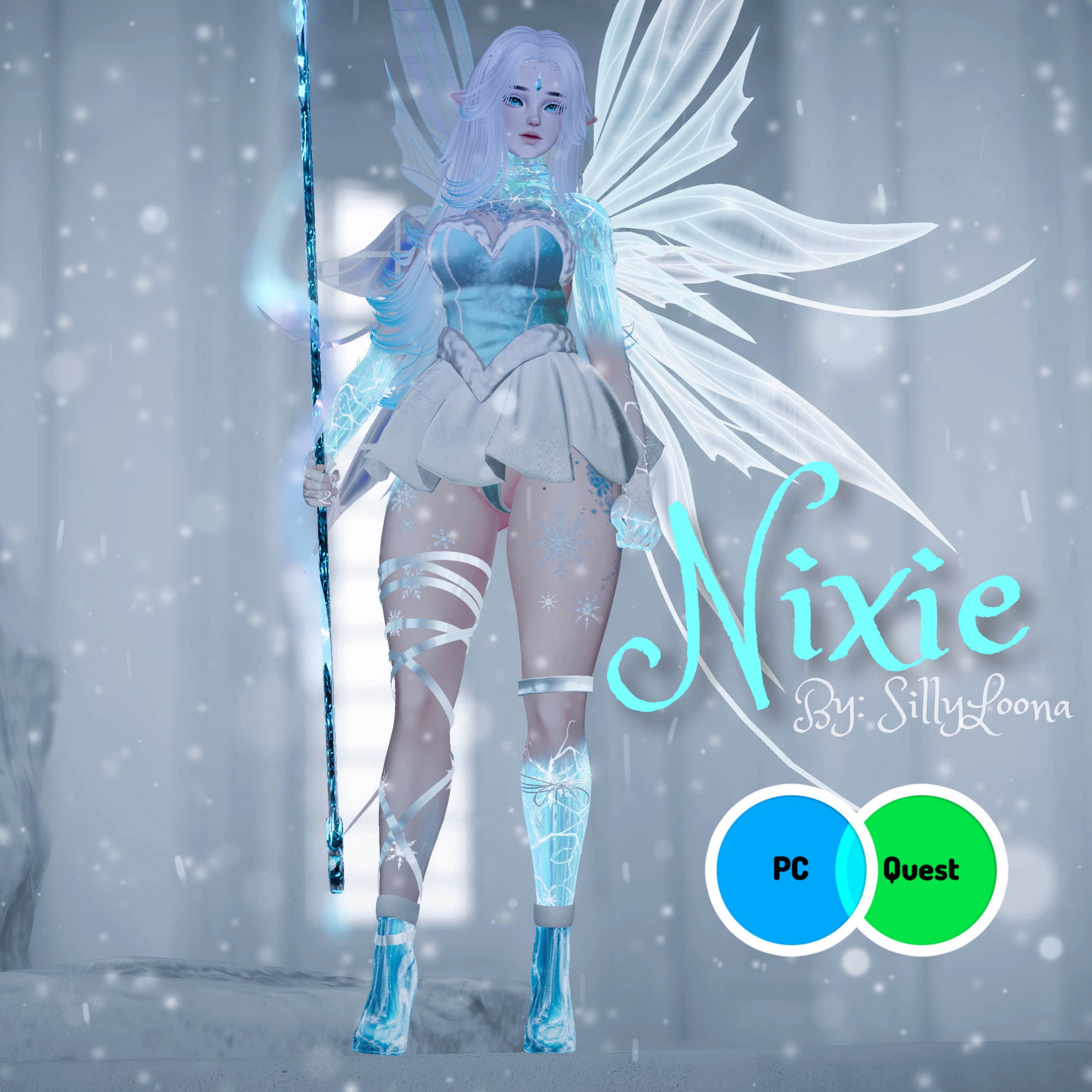 Nixie The Winter Fairy (NSFW/SPS/GoGo/Quest) - Payhip