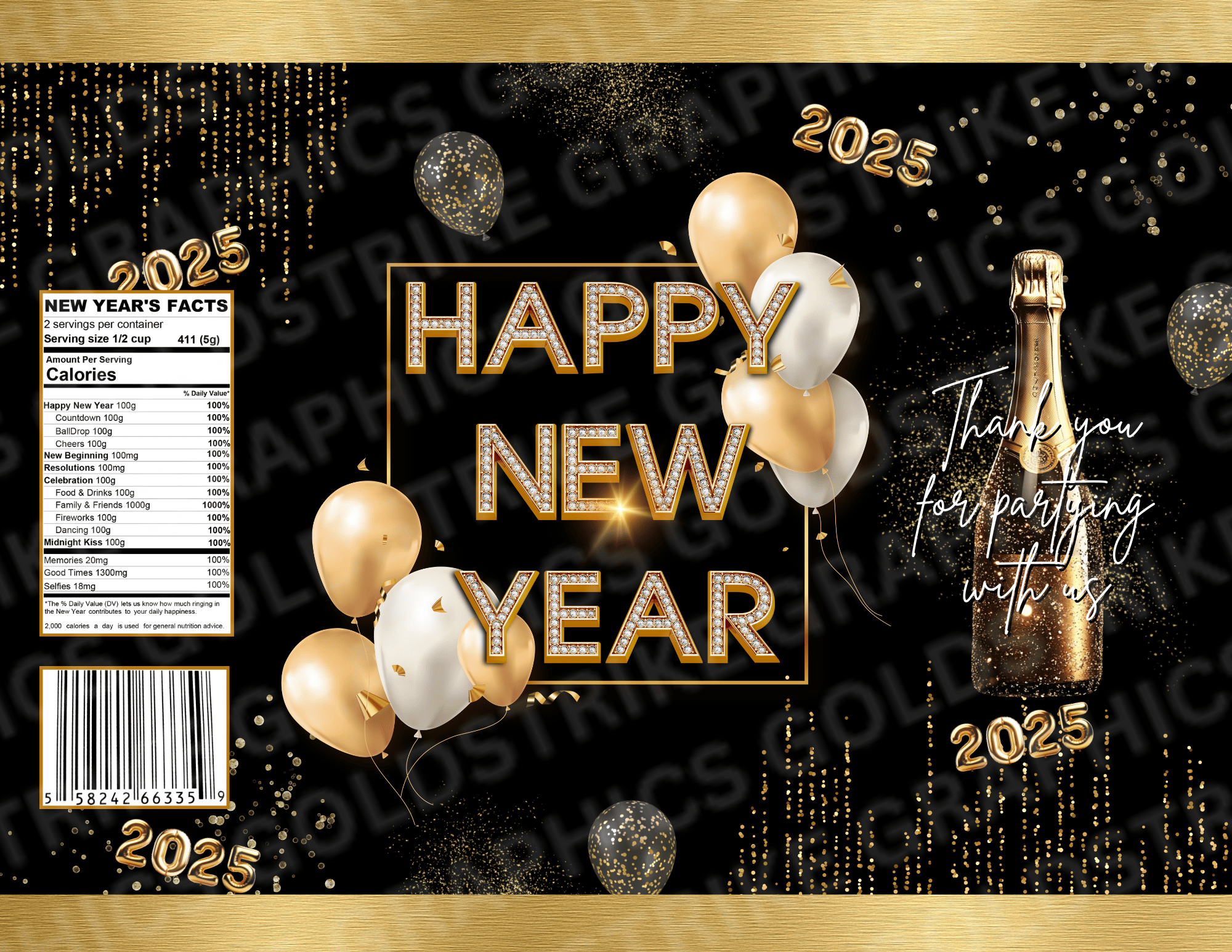 New Years Eve Party Favor Bundle - Payhip