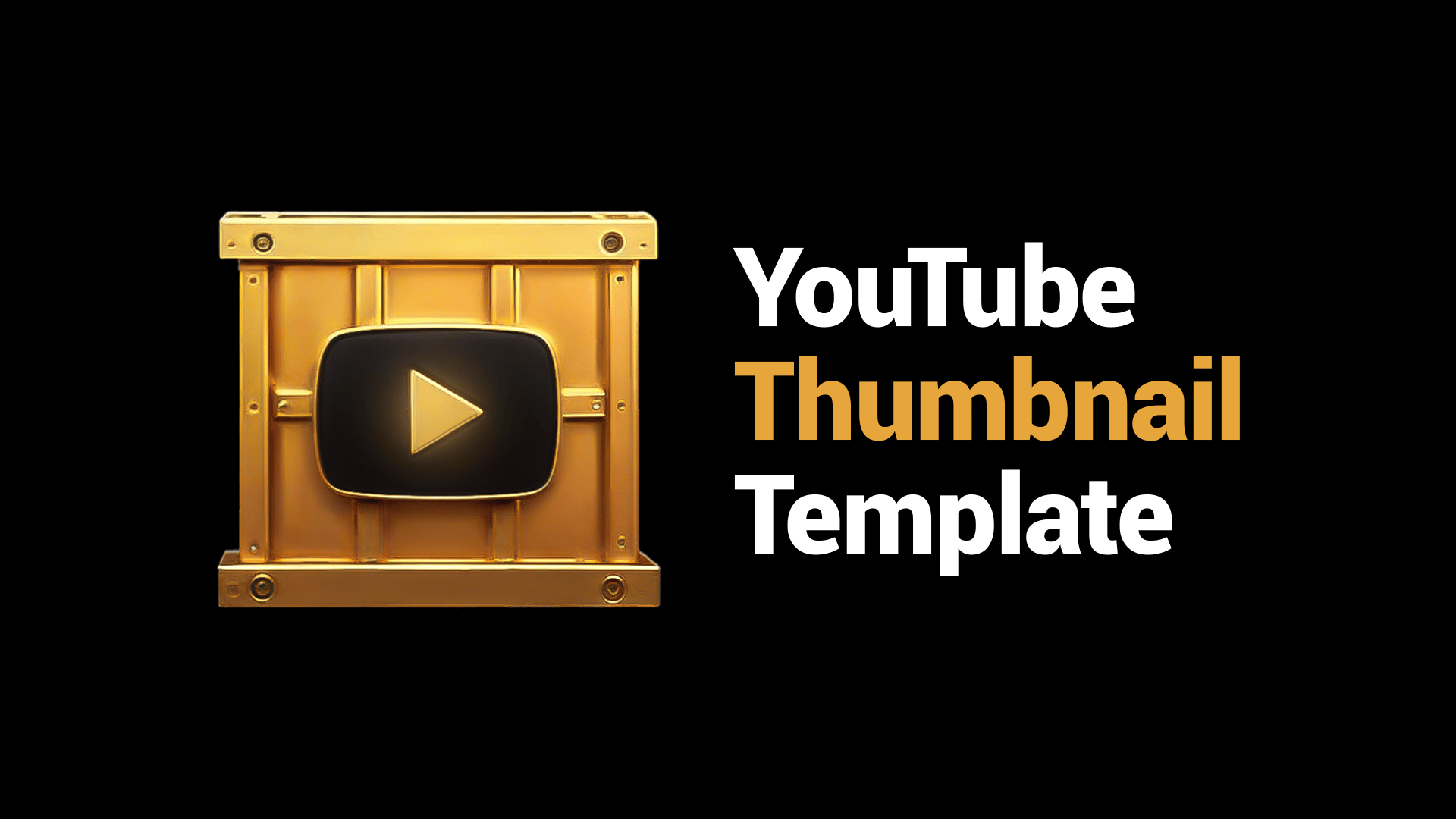 Viral YouTube Thumbnail Template