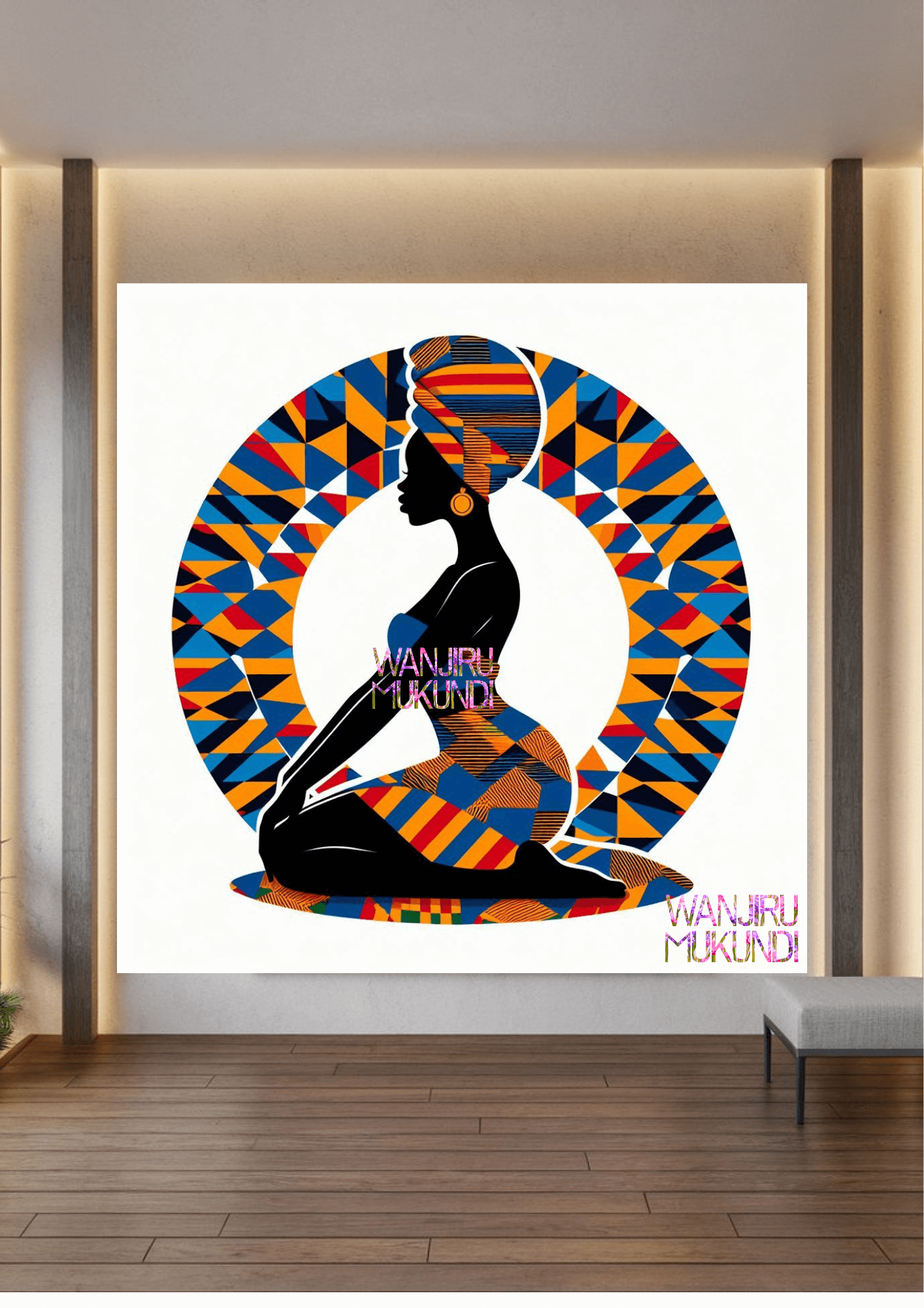 African Woman Wall Art - Payhip