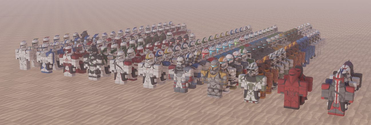 CUSTOM Phase One Clone Wars Morphs - 140 Morphs - Payhip