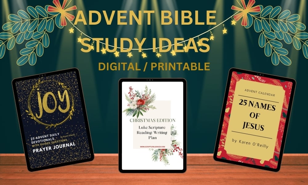 Scriptural Grace - 4 Week Advent Bible Study Ideas - Payhip