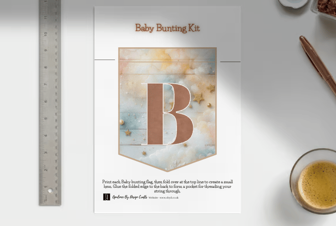 Opulence By Design - Make your own Bunting Kit