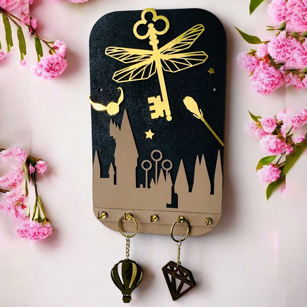 Harry Potter Key Holder SVG Laser Cut Files & SVG Files Template