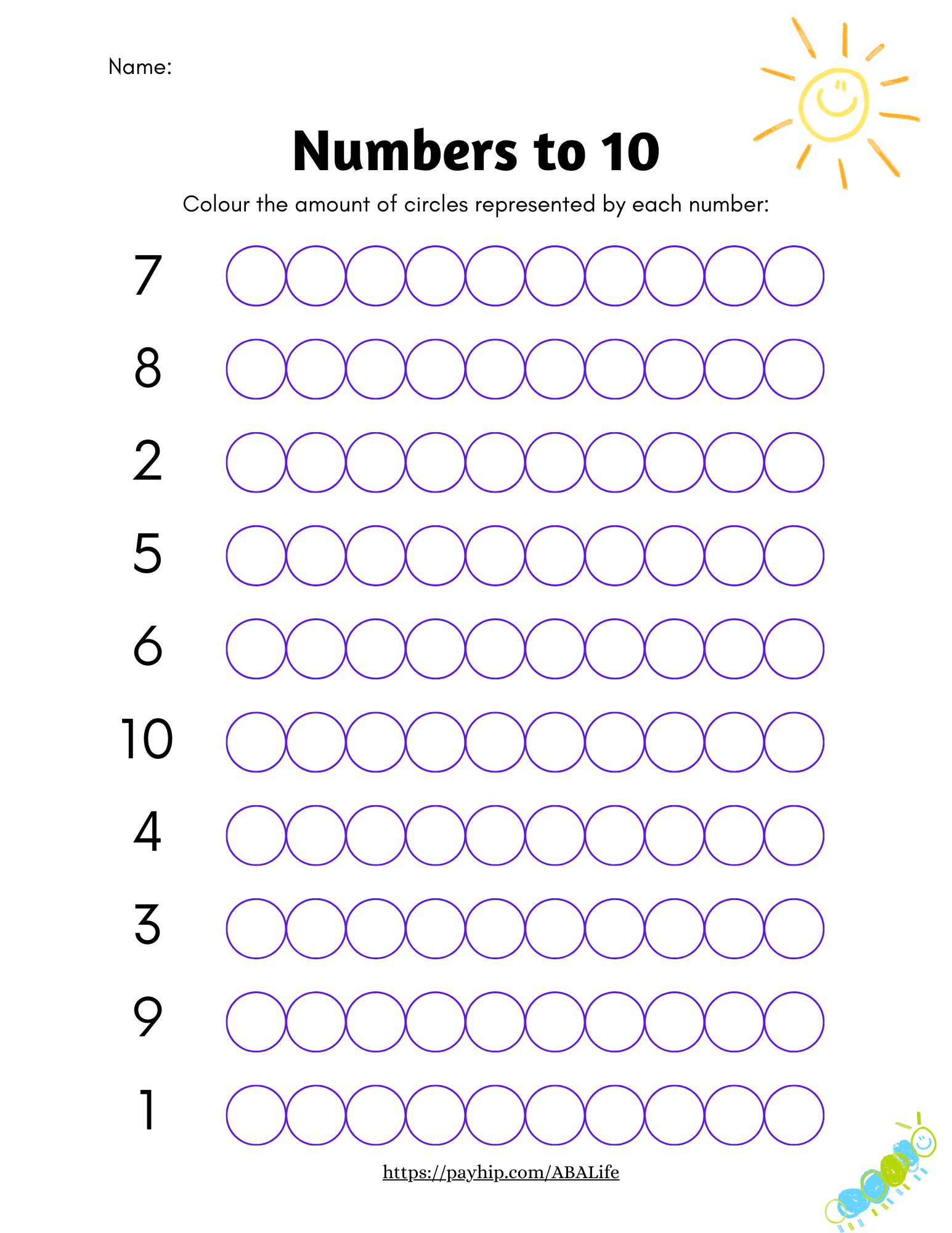 Kindergarten Math Packet: Numbers, Addition, Subtraction & Fun Math ...