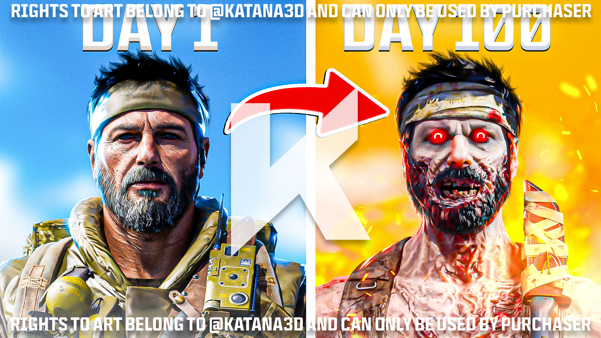 COD/BO6 Thumbnail - Day 1 VS 100 - Payhip
