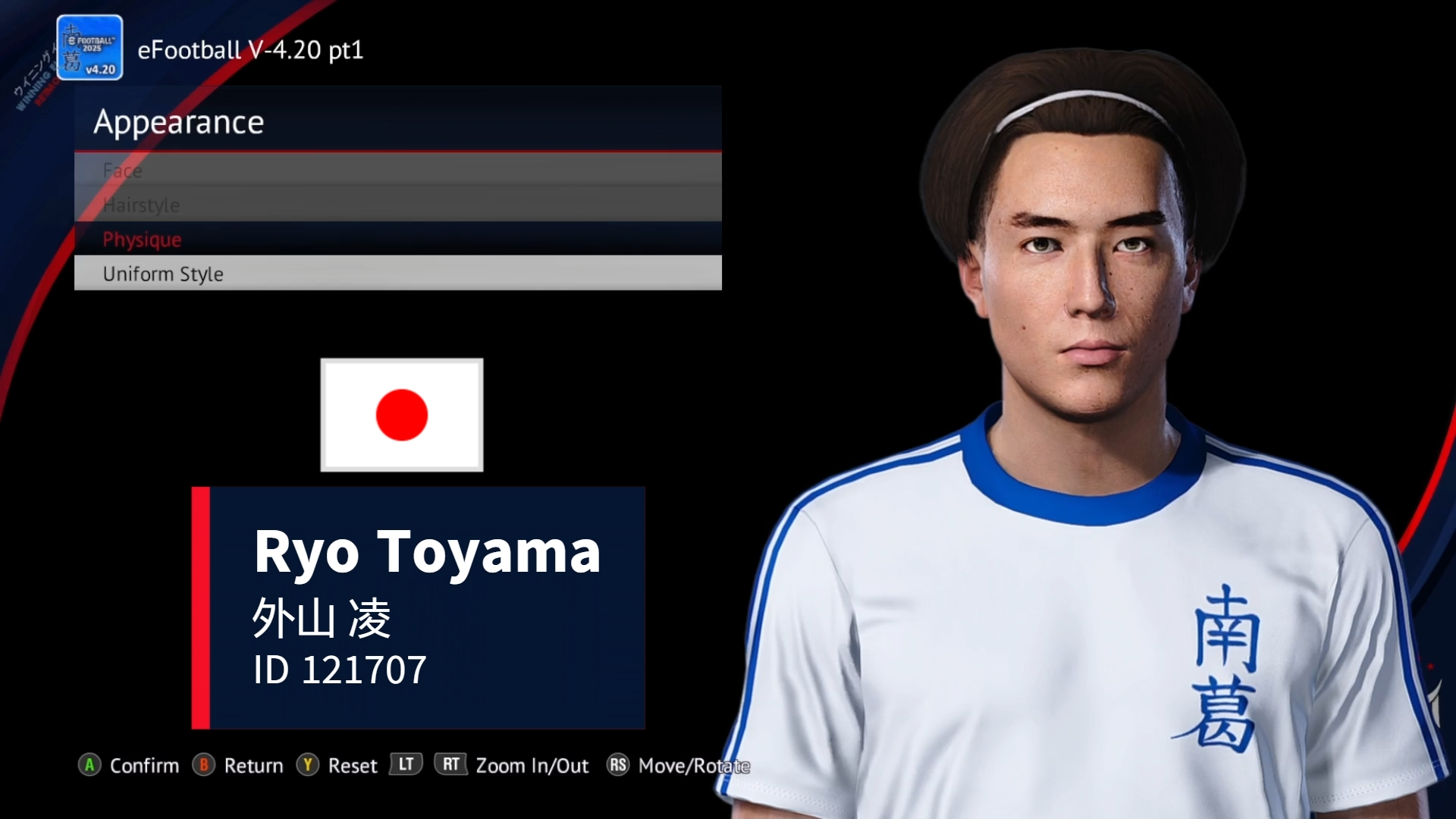 Ryo Toyama • eFootball v4.20 ID 121707 - Payhip