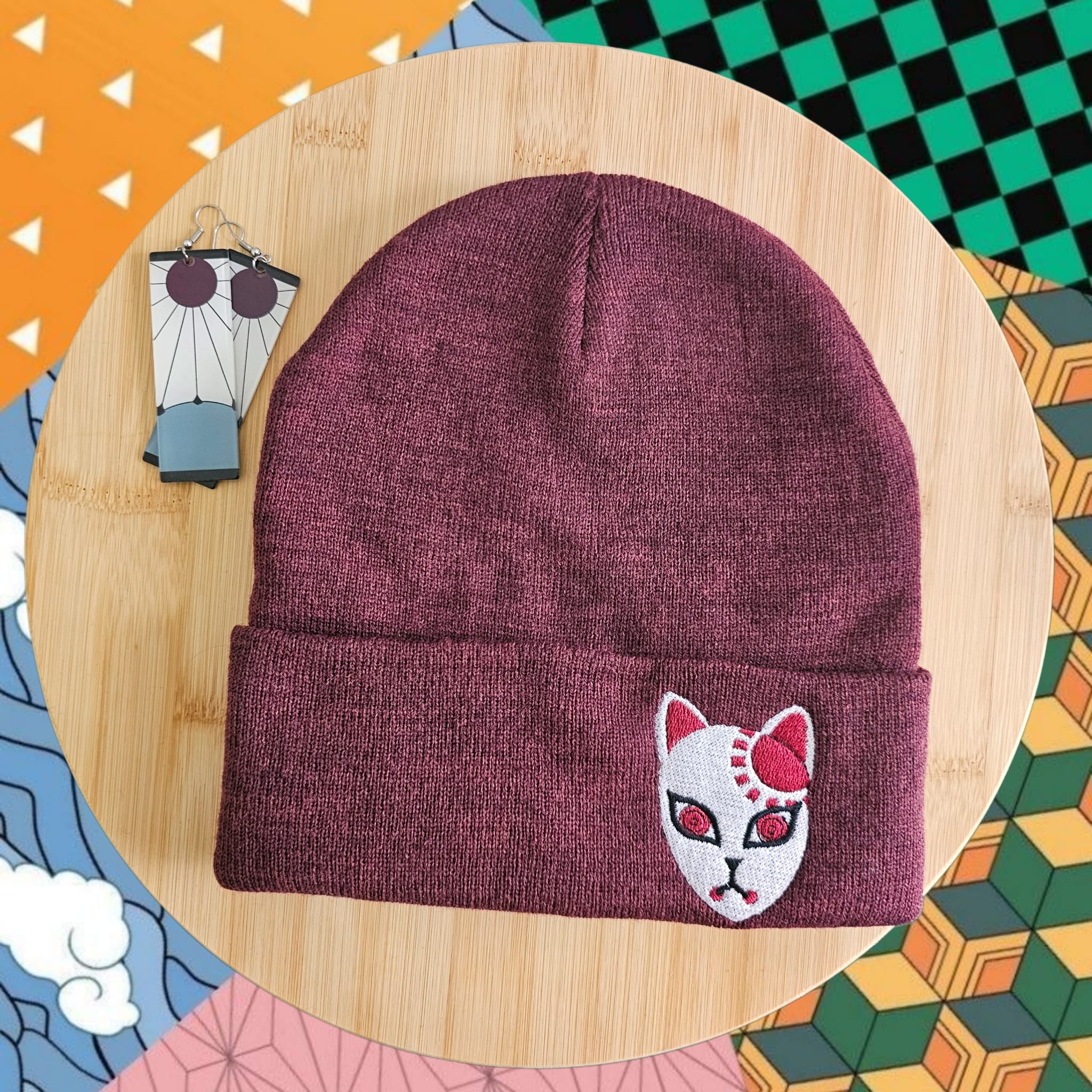 Tanjiro Mask - Beanie - Payhip