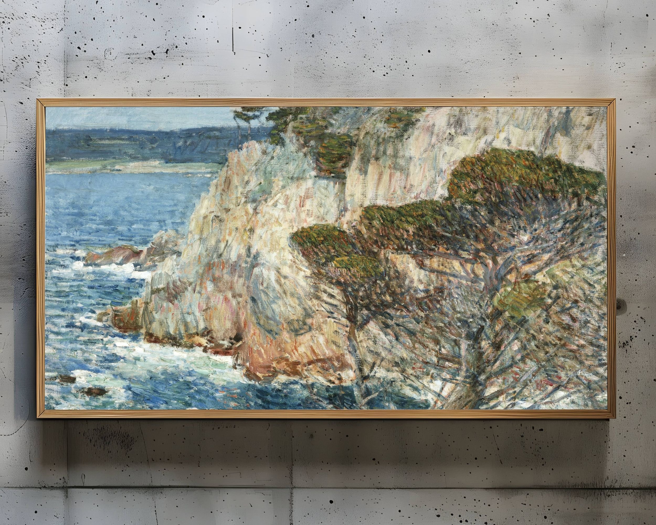 Point Lobos, Carmel by Frederick Childe Hassam | Vintage Summer Vibes ...