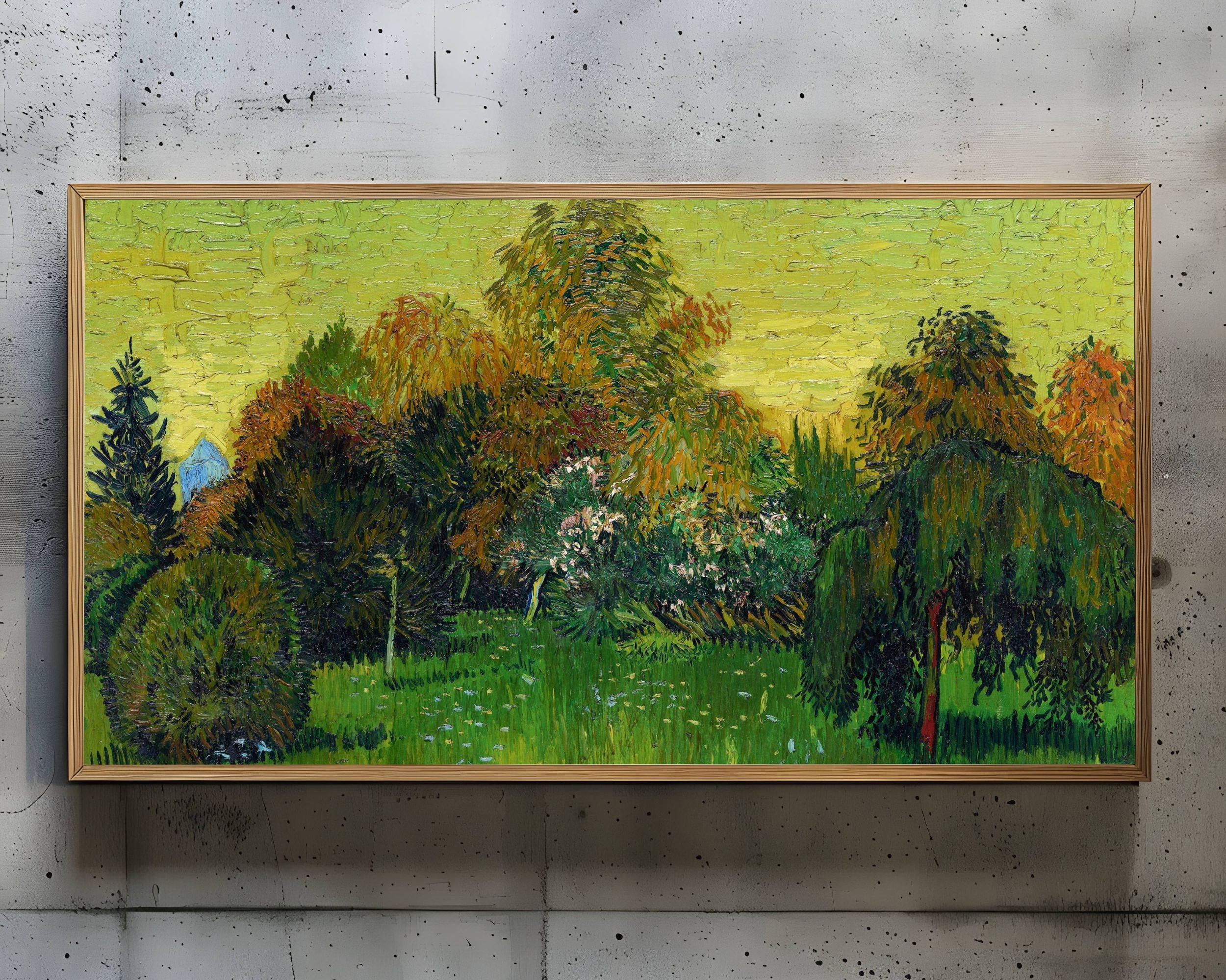 The Poet's Garden by Vincent van Gogh | Vintage Summer Samsung Frame TV ...