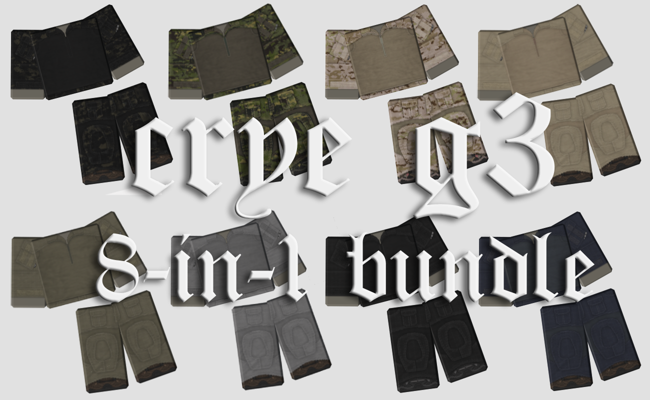 Crye™ G3 Combat Kit Bundle [8-in-1]