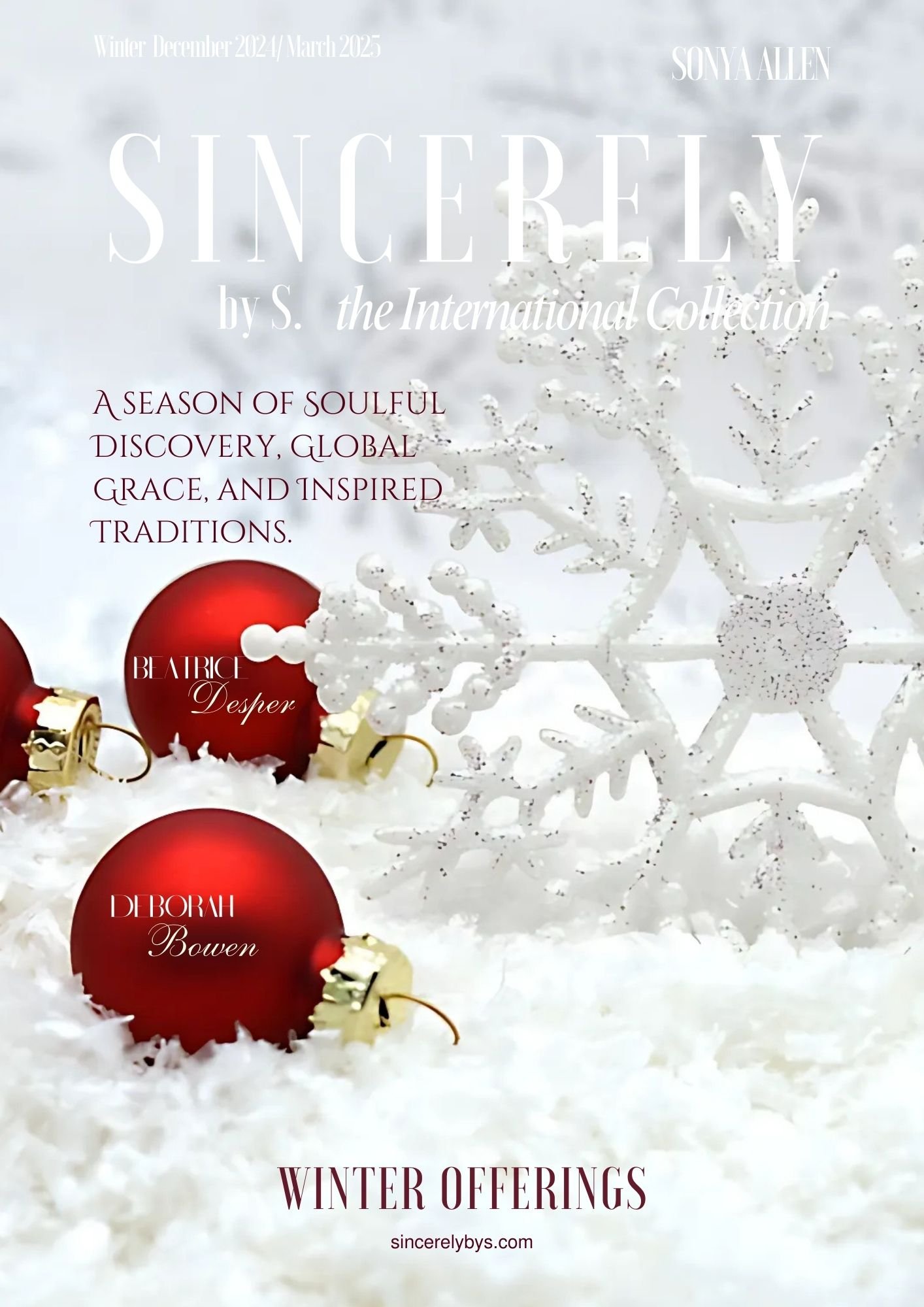 Sincerely by S. International Collection Winter Magazine - Payhip