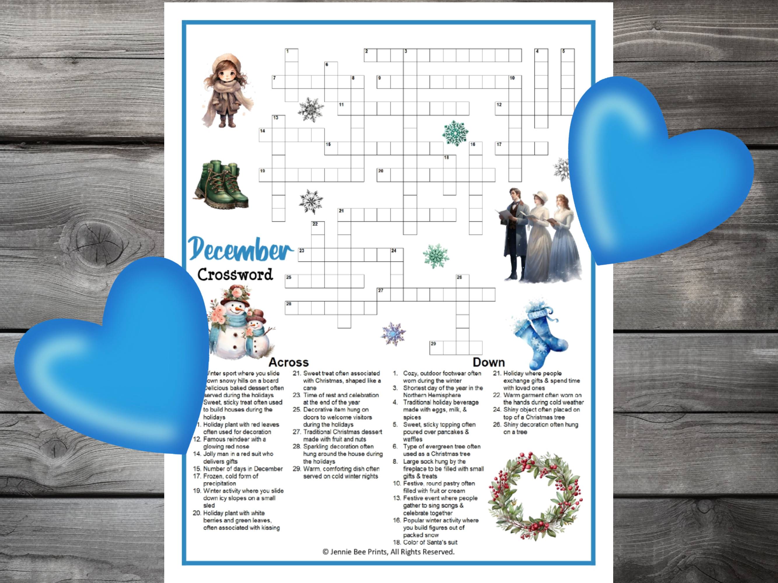 November Crossword Puzzle - Payhip