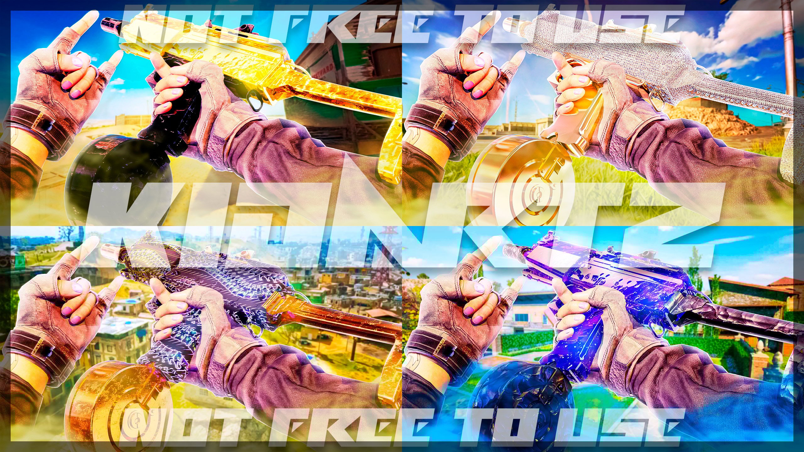 Warzone / BO6 JackallPDW Thumbnailpack (All Multiplayer Mastery camos). - Payhip