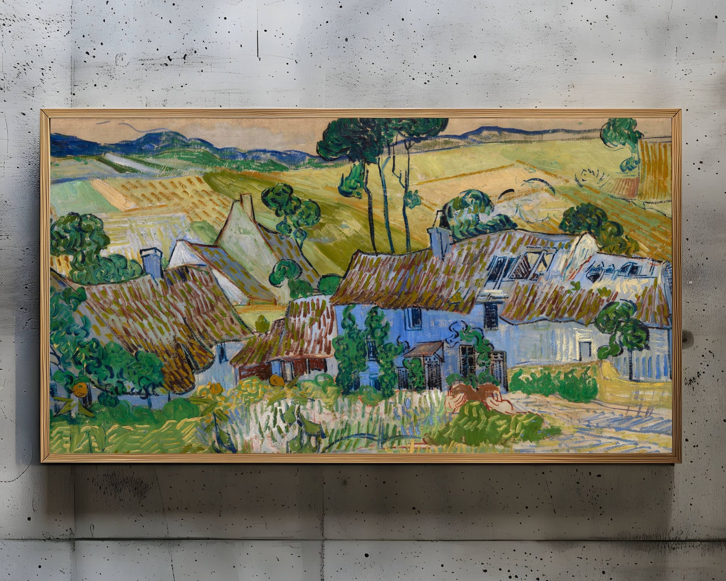 Vincent van Gogh's Vineyards at Auvers | Vintage Summer Vibes | Samsung ...