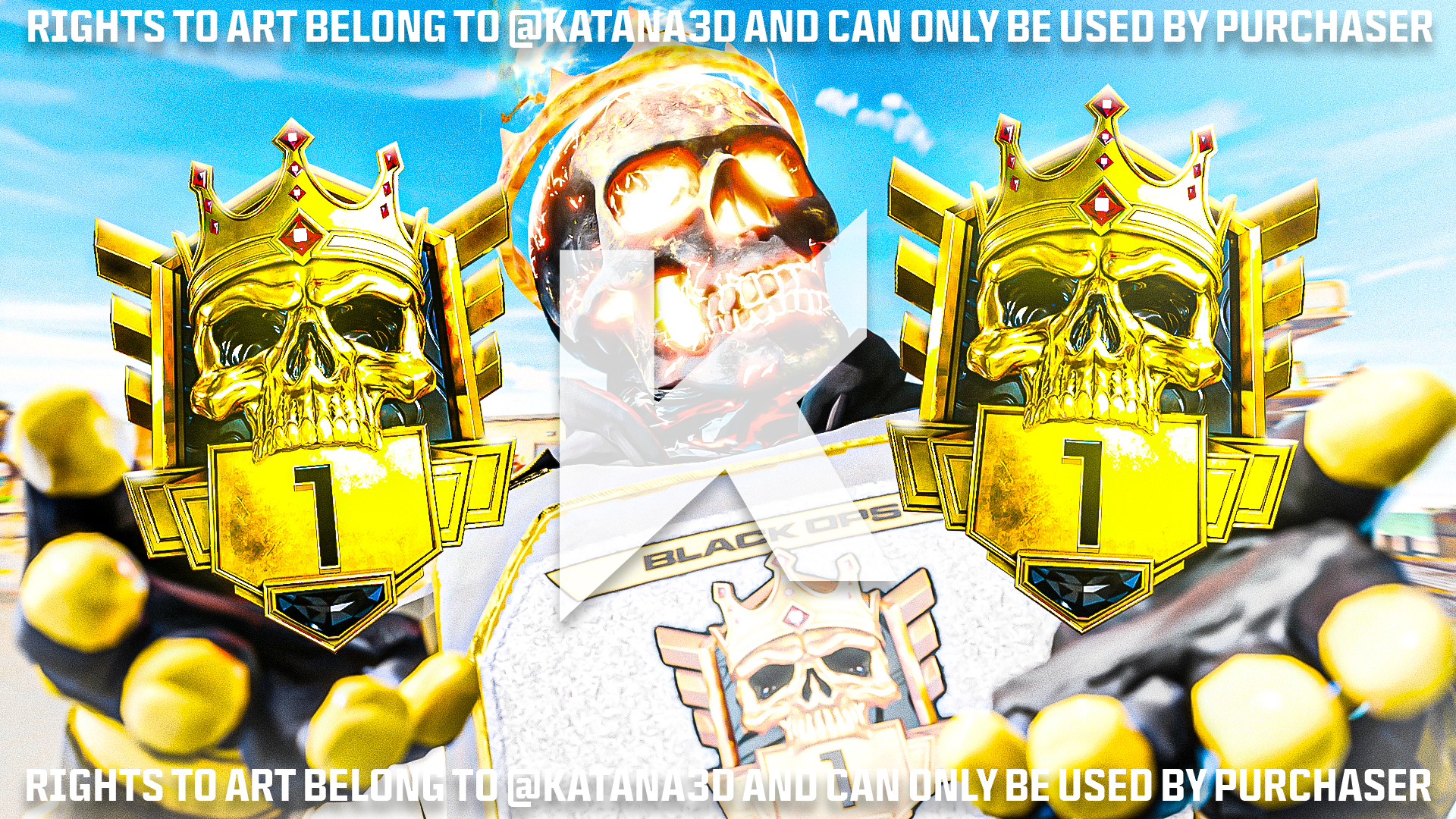 COD/BO6 Thumbnail - Best Ranked Player - Payhip