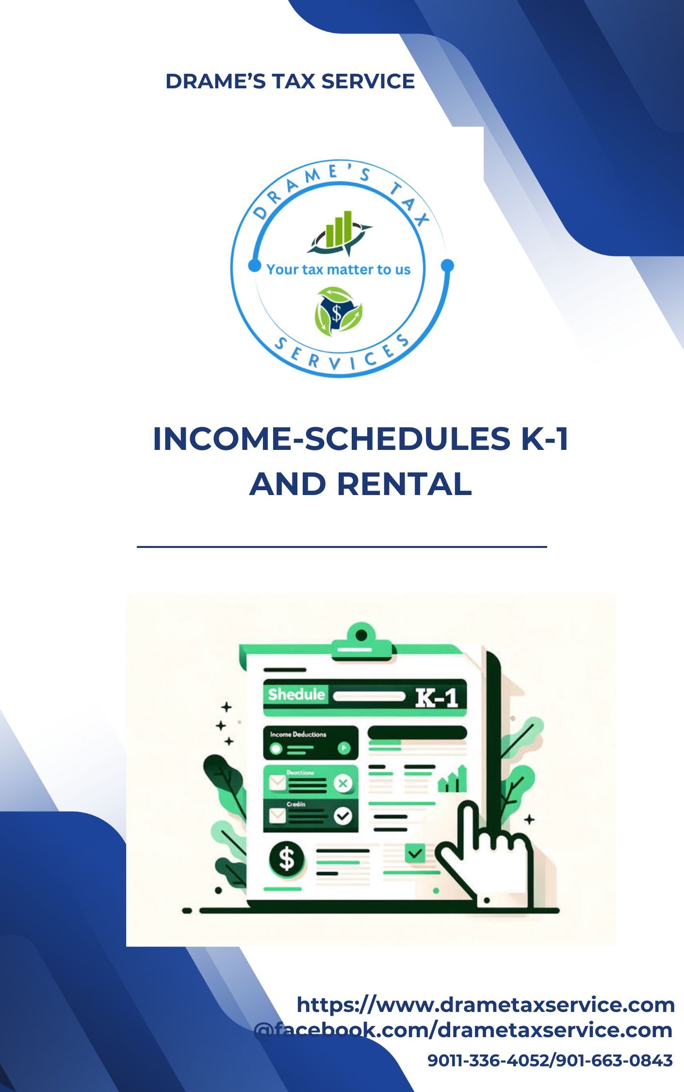 Income-Schedules K-1 and Rental - Payhip