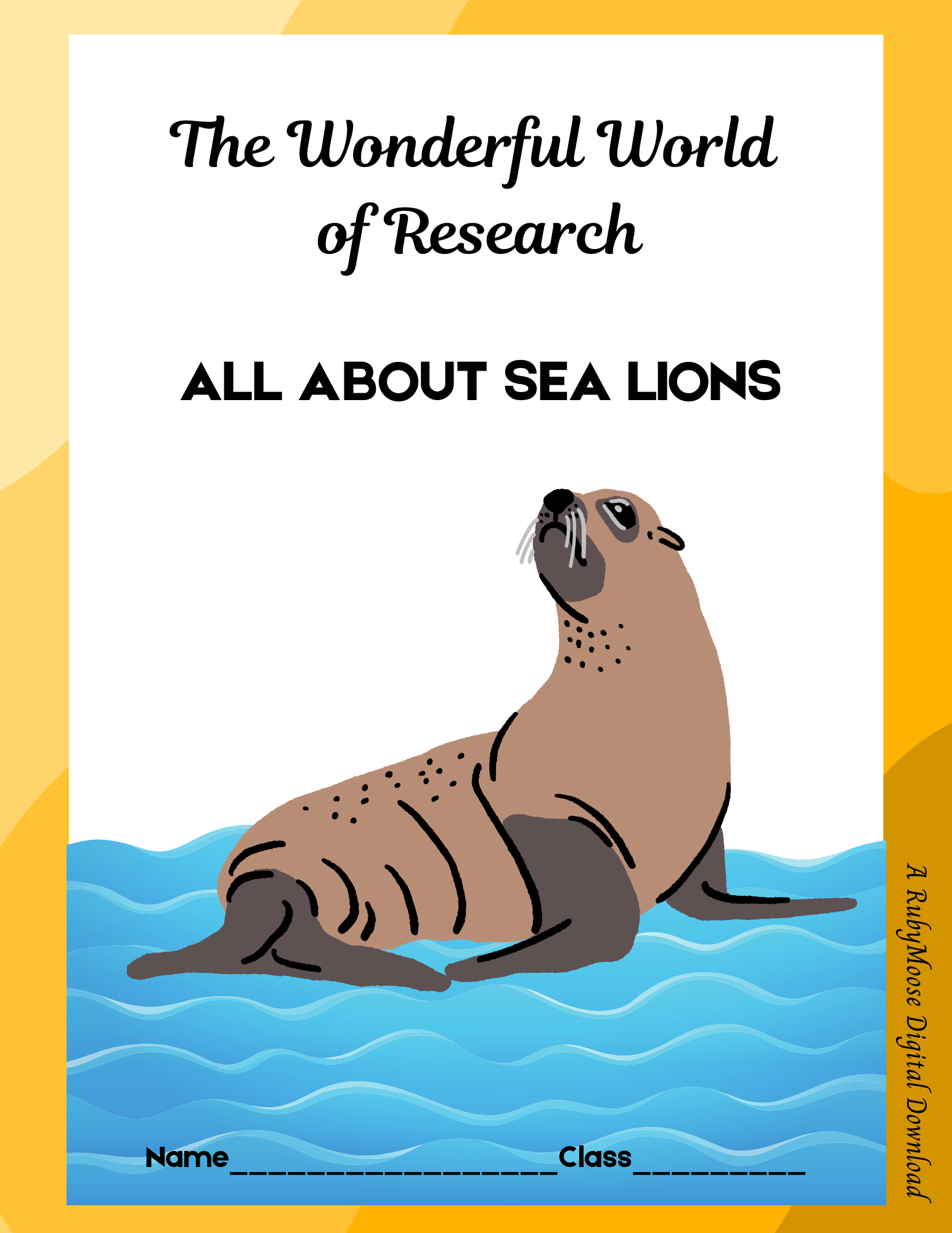 The Wonderful World of Research: Sea Lion Edition, All About Sea Lions ...