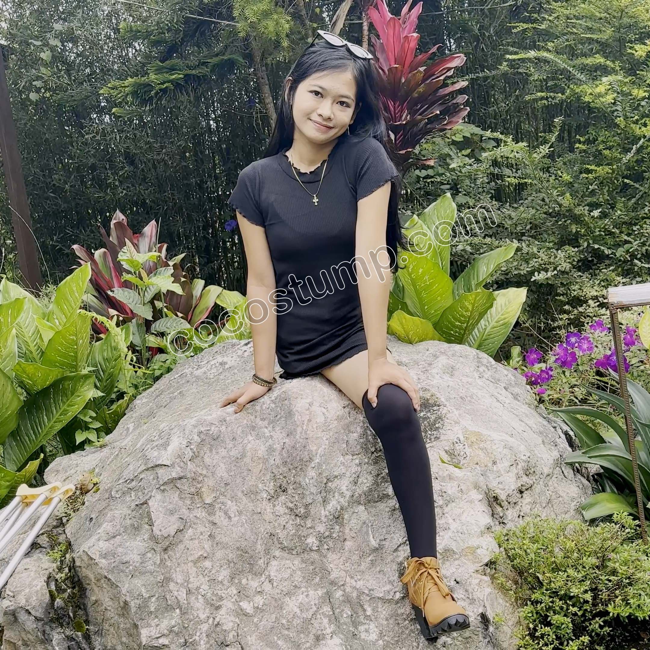 Jia Cassandra black dress & stocking - Payhip