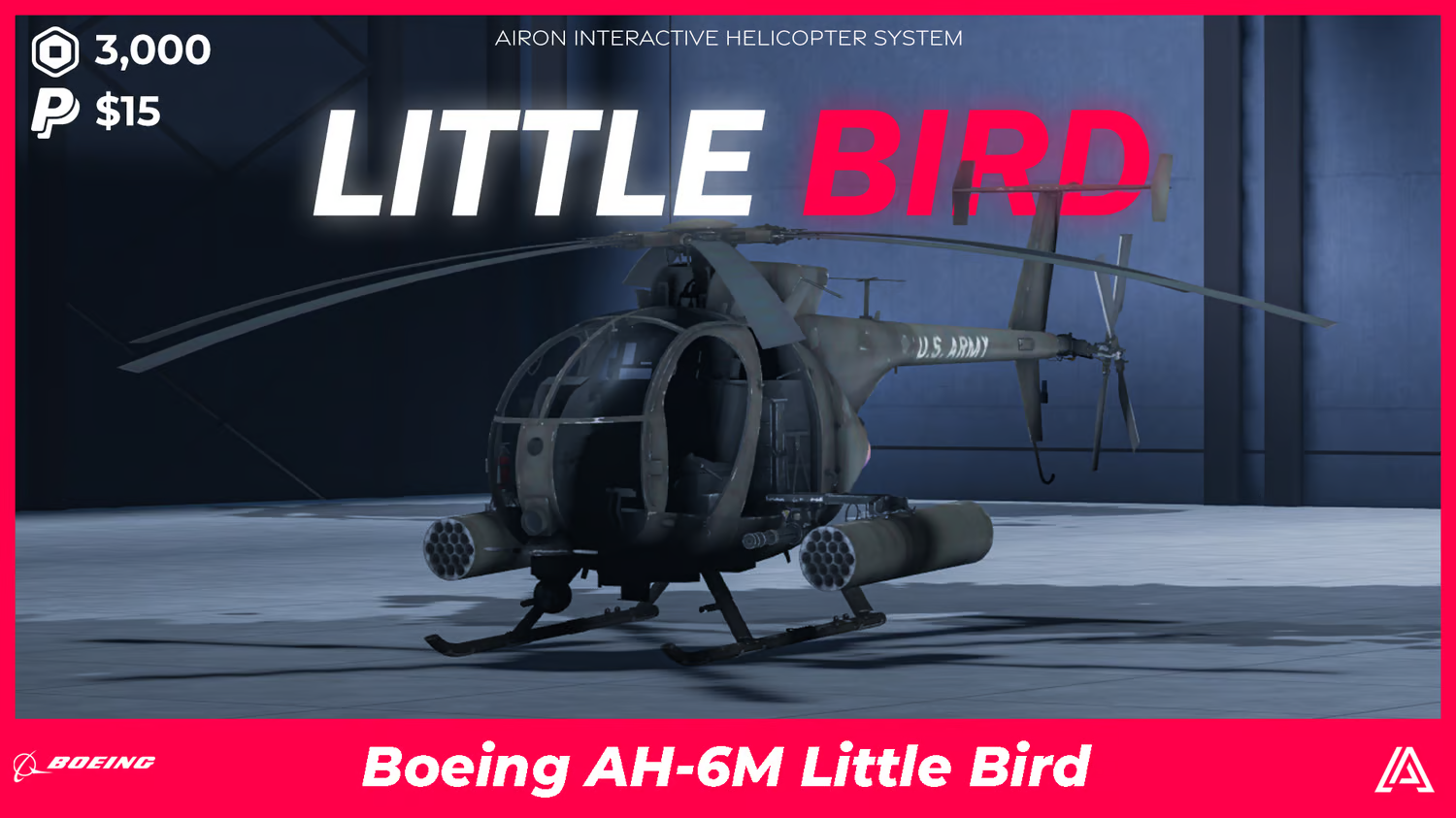 Boeing AH-6M Little Bird (Advance Aviation) - Payhip