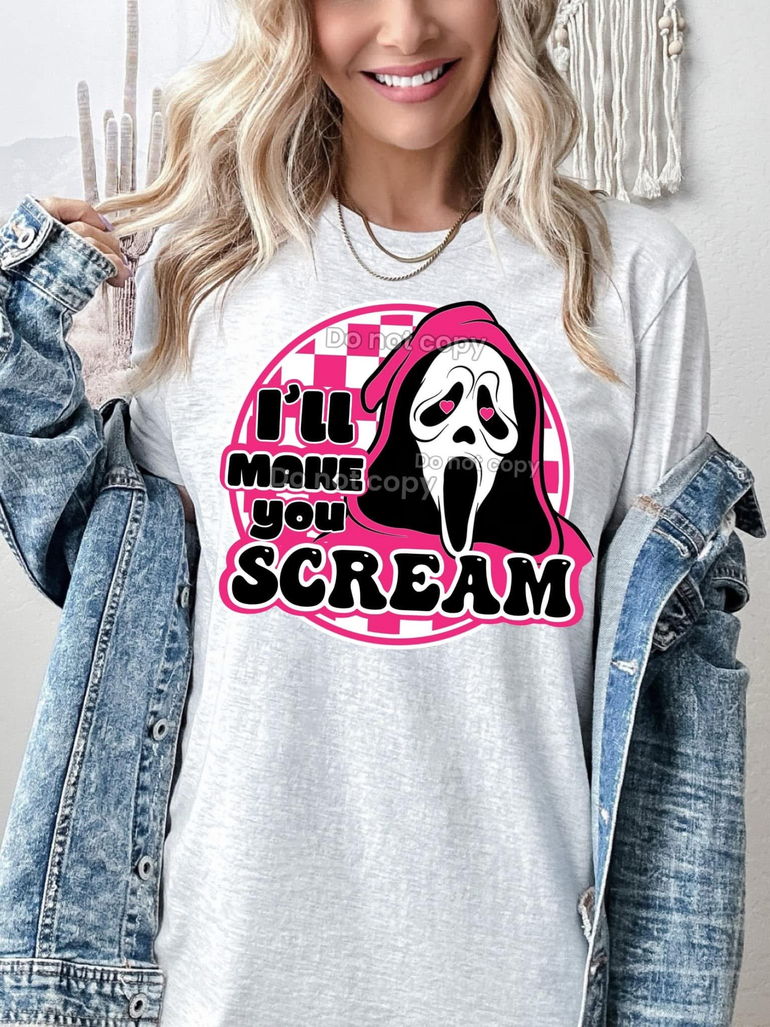I’ll make you scream-Tshirt - Payhip