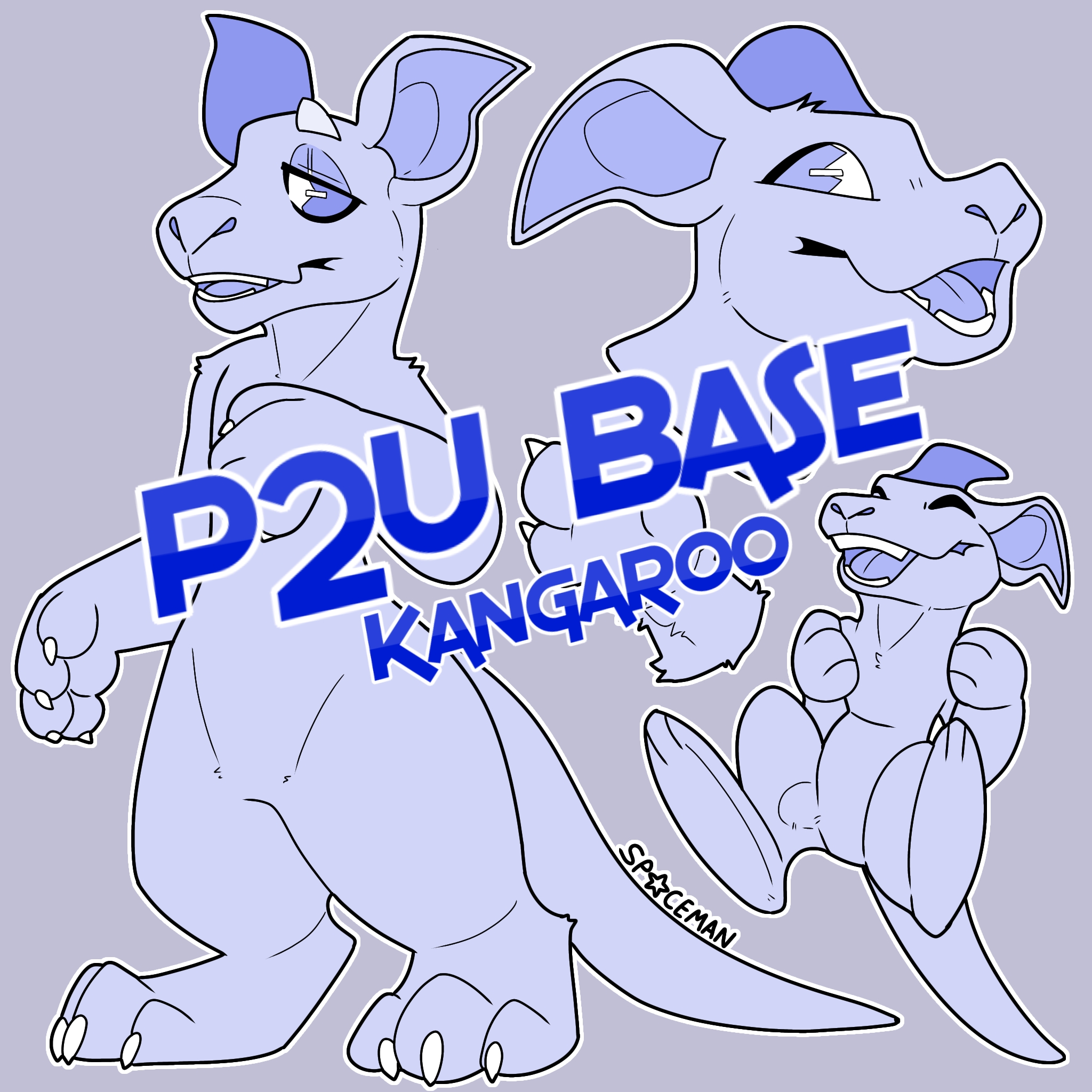 P2U kangaroo furry base - Payhip