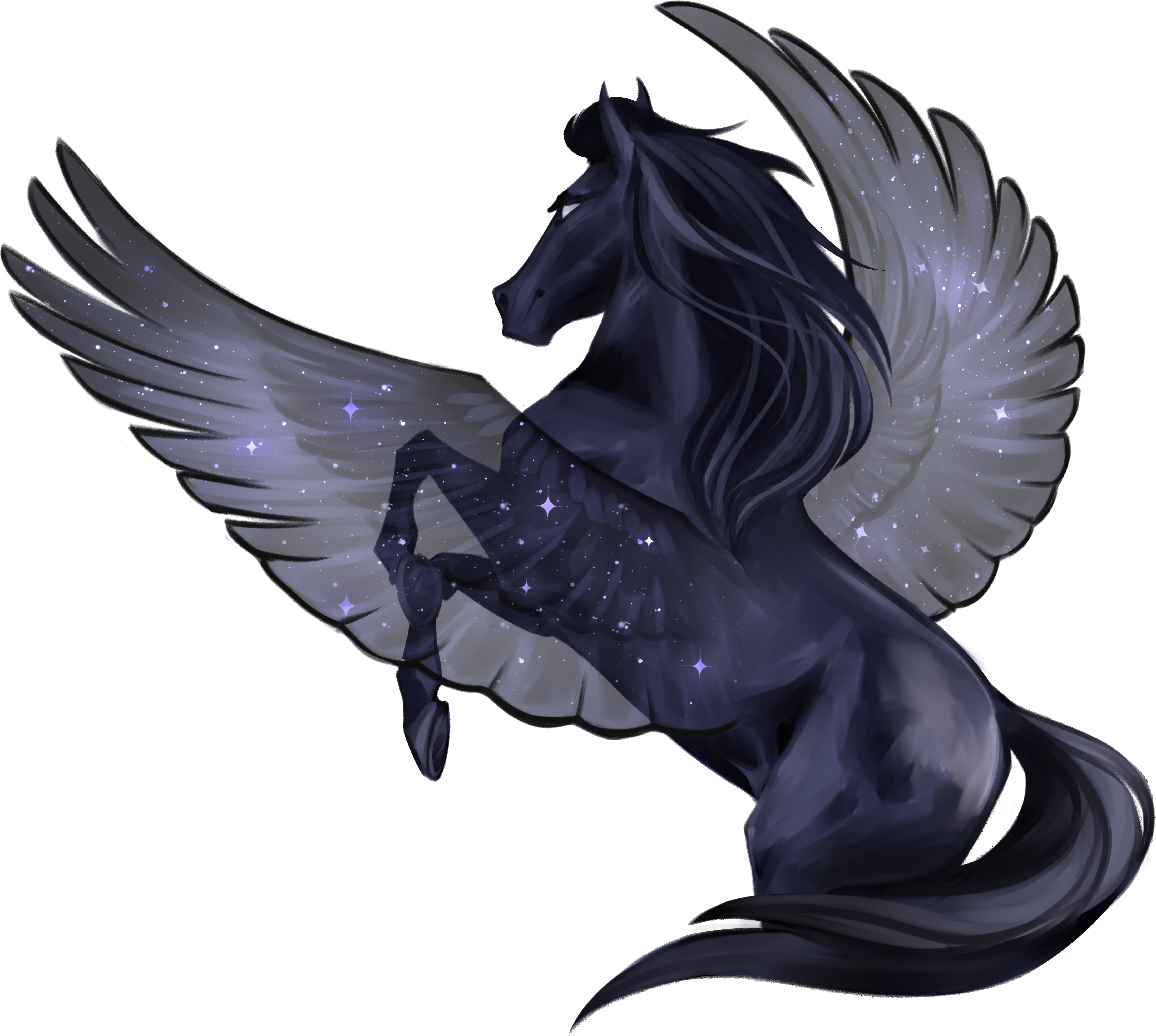 P2U equine base - pegasus horse base - Payhip