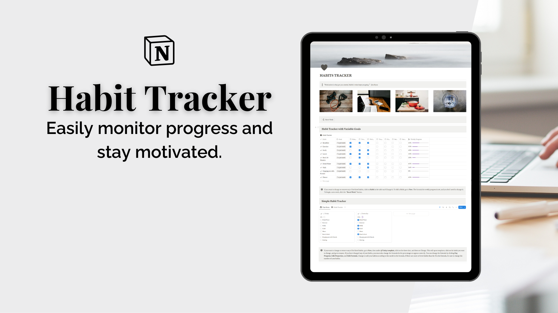 Habits Tracker - Payhip