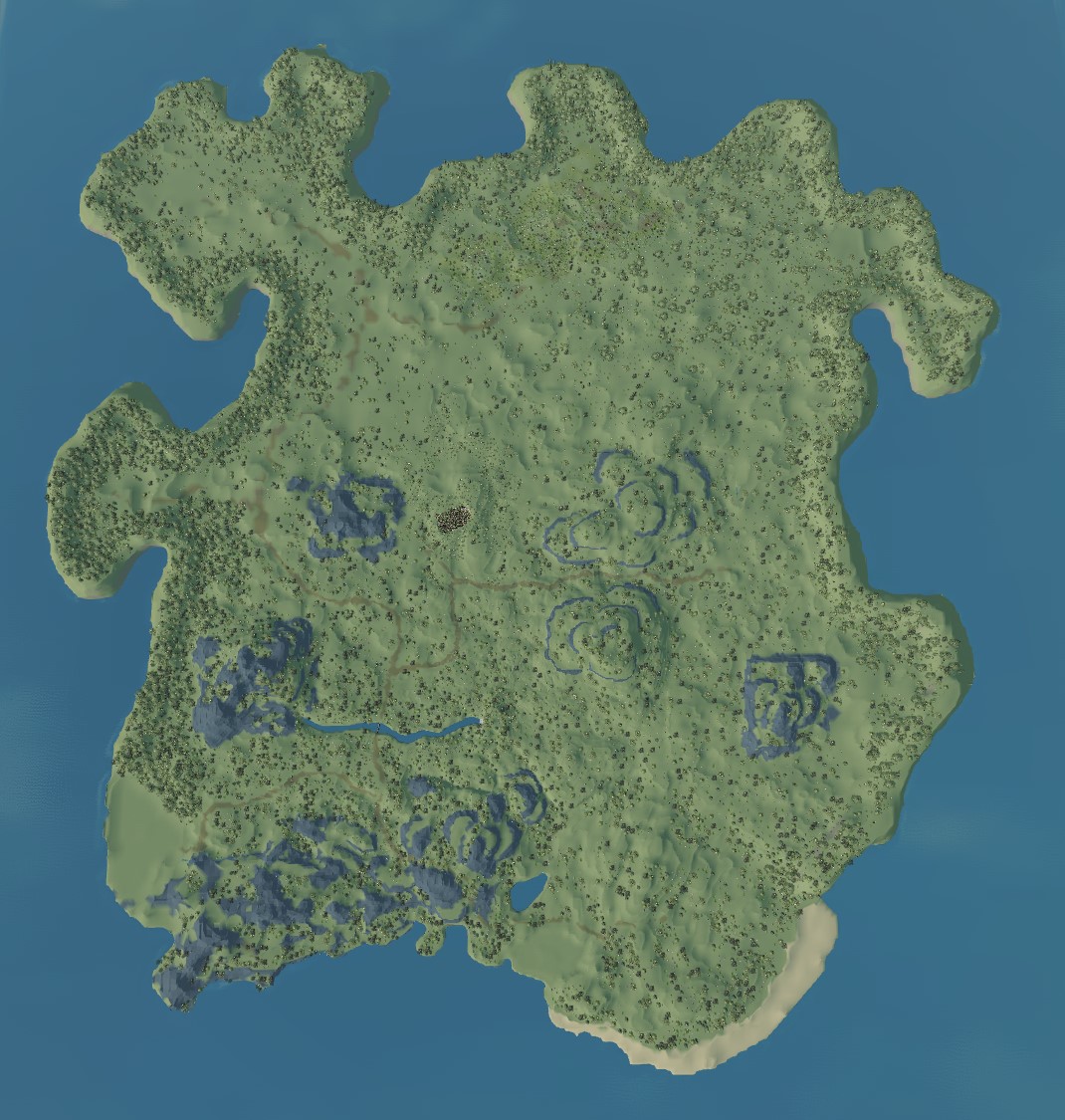 Large Realistic Valley Roblox Map