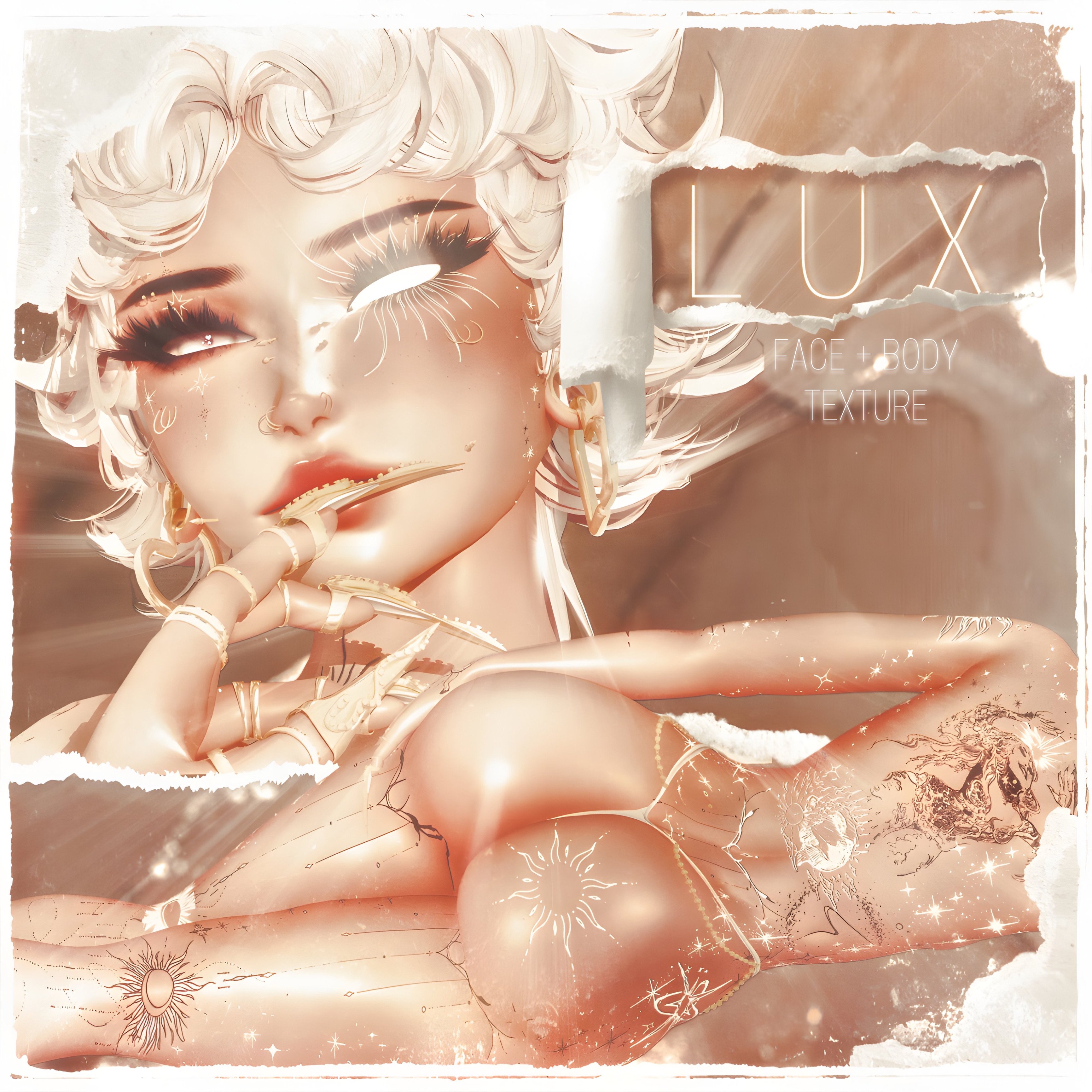 LUX I FEMALE FACE BODY TEXTURE - Payhip