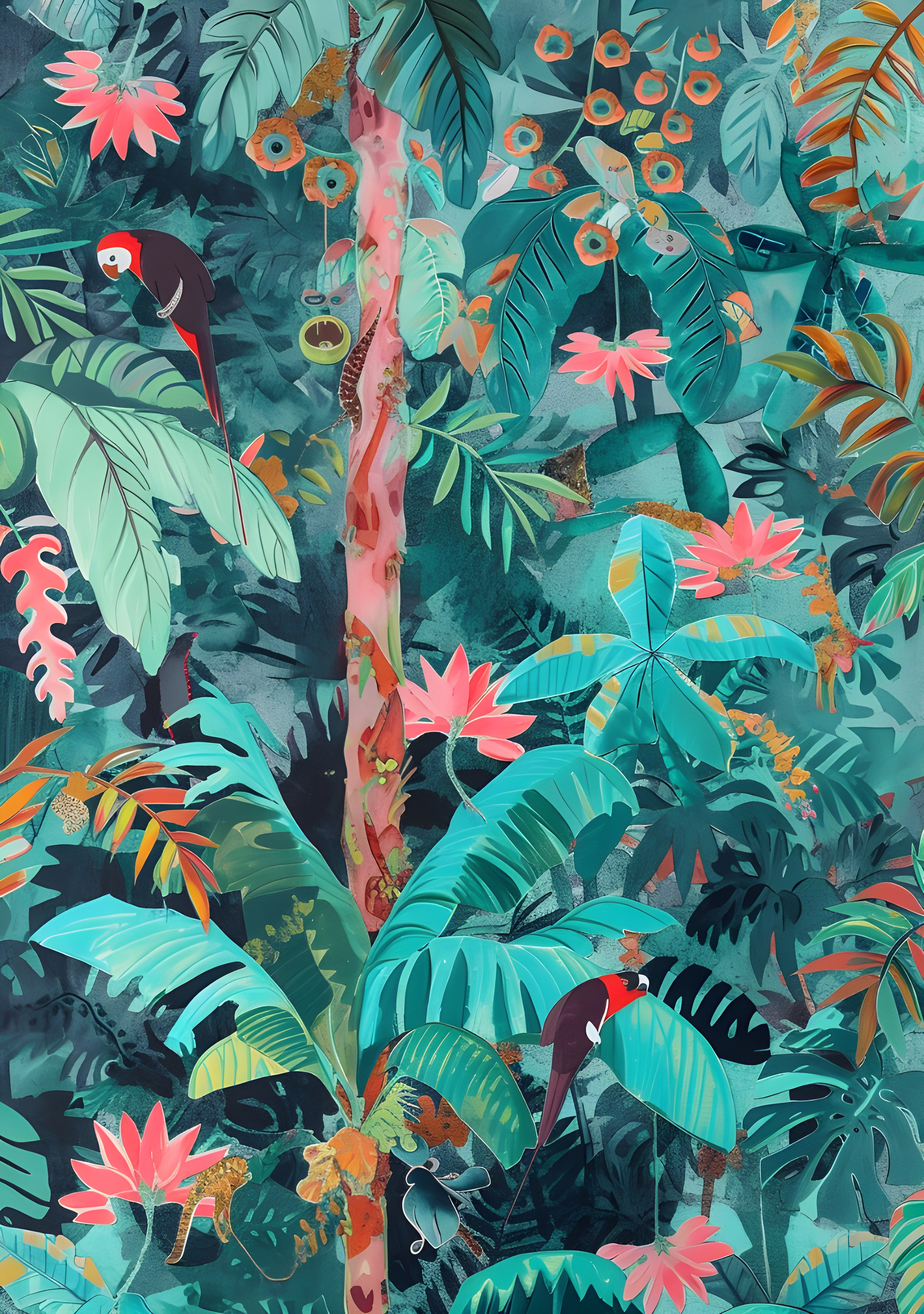 Floral Wall Art - WA08 - Payhip