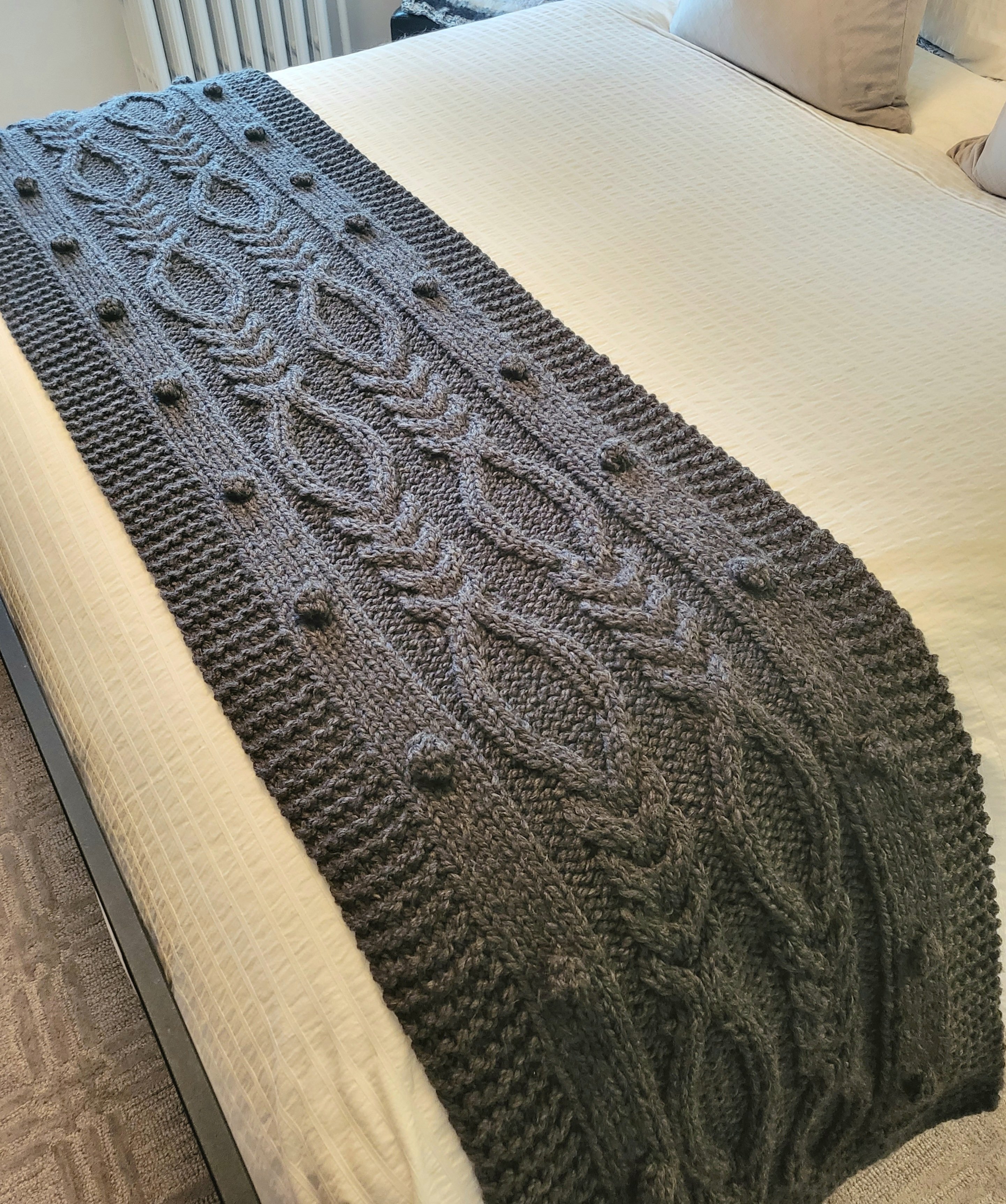 Bed Runner Knitting Pattern - Payhip